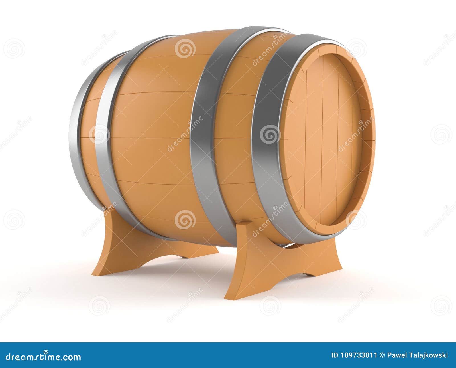 Cask stock illustration. Illustration of wine, white - 109733011