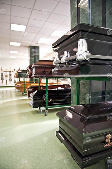 Casket store stock photo. Image of arrangement, display - 21761062