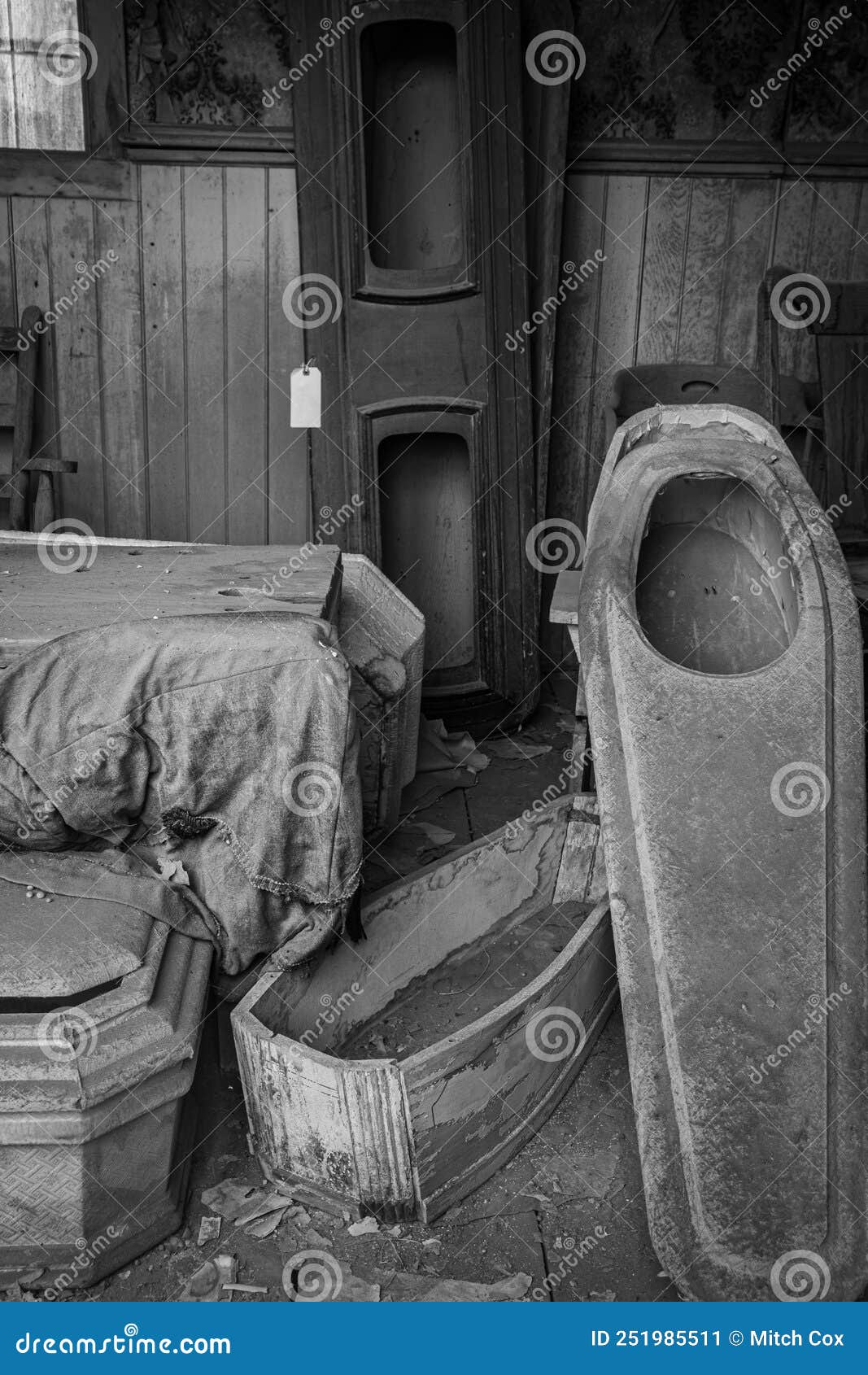 Caskets in Morgue 2 stock image. Image of morgue, photograph - 251985511