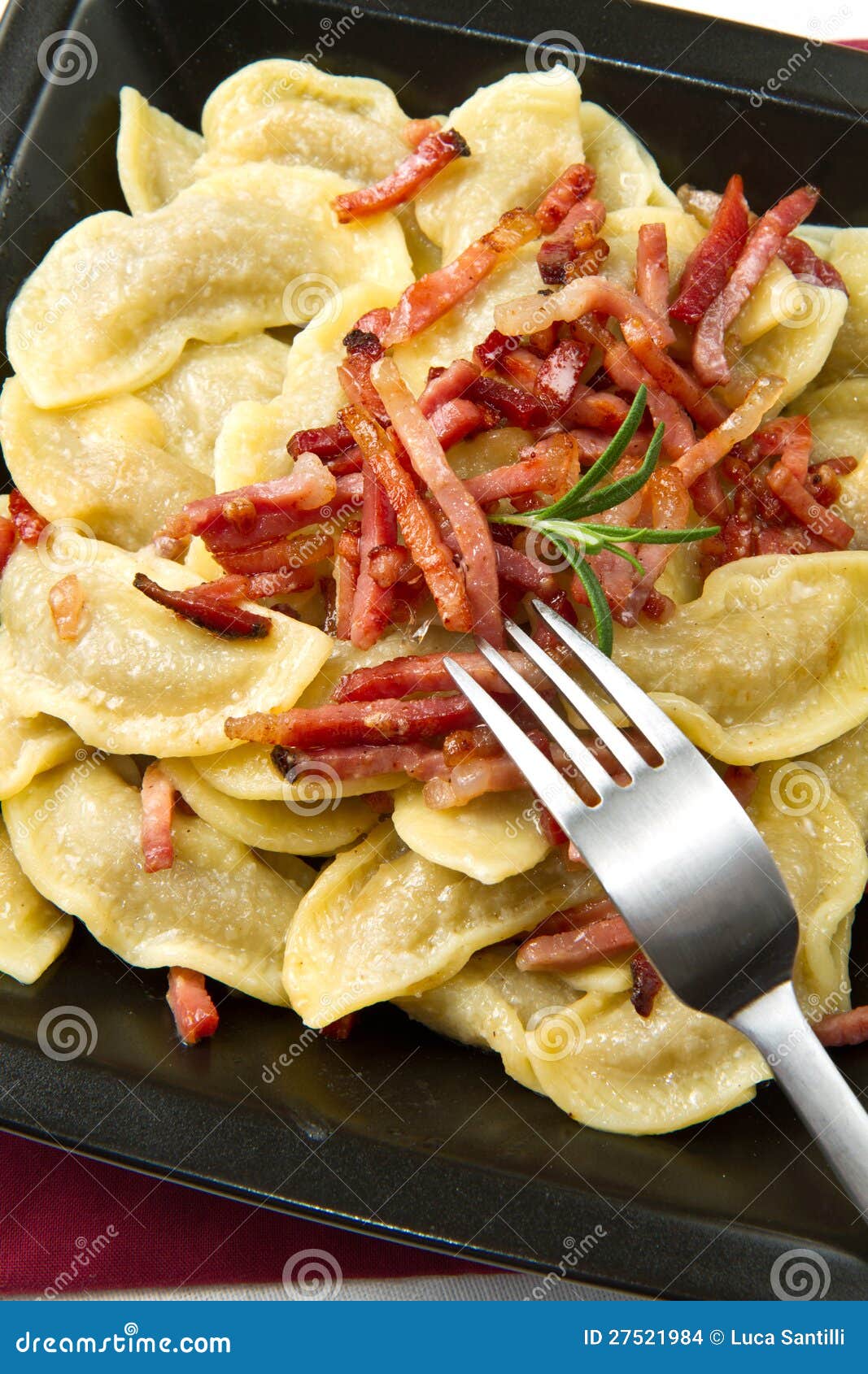 Casoncelli stock photo. Image of cream, italy, supper - 27521984