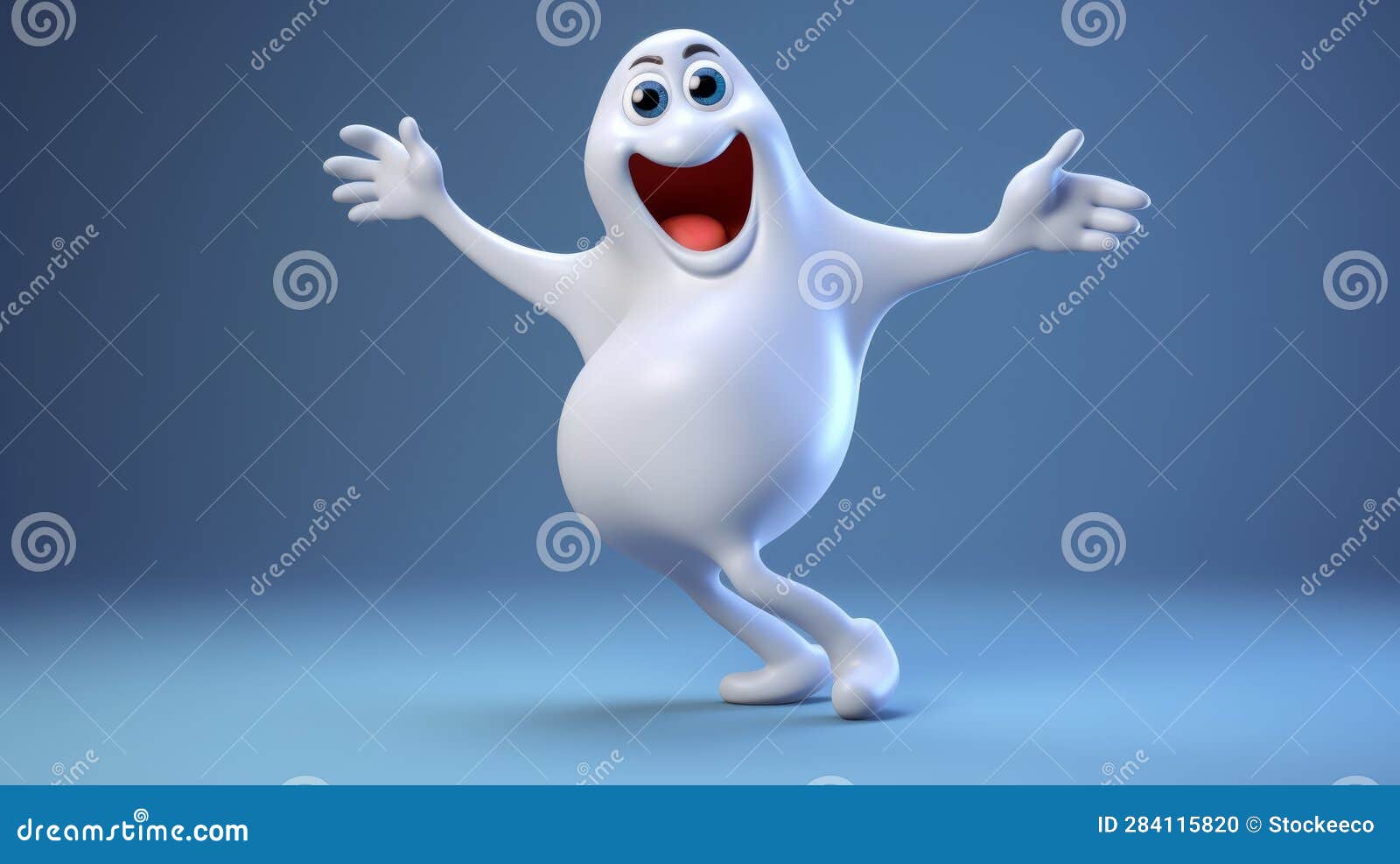 Casper the Friendly Ghost: a Comical 3d Character with Smooth Curves ...