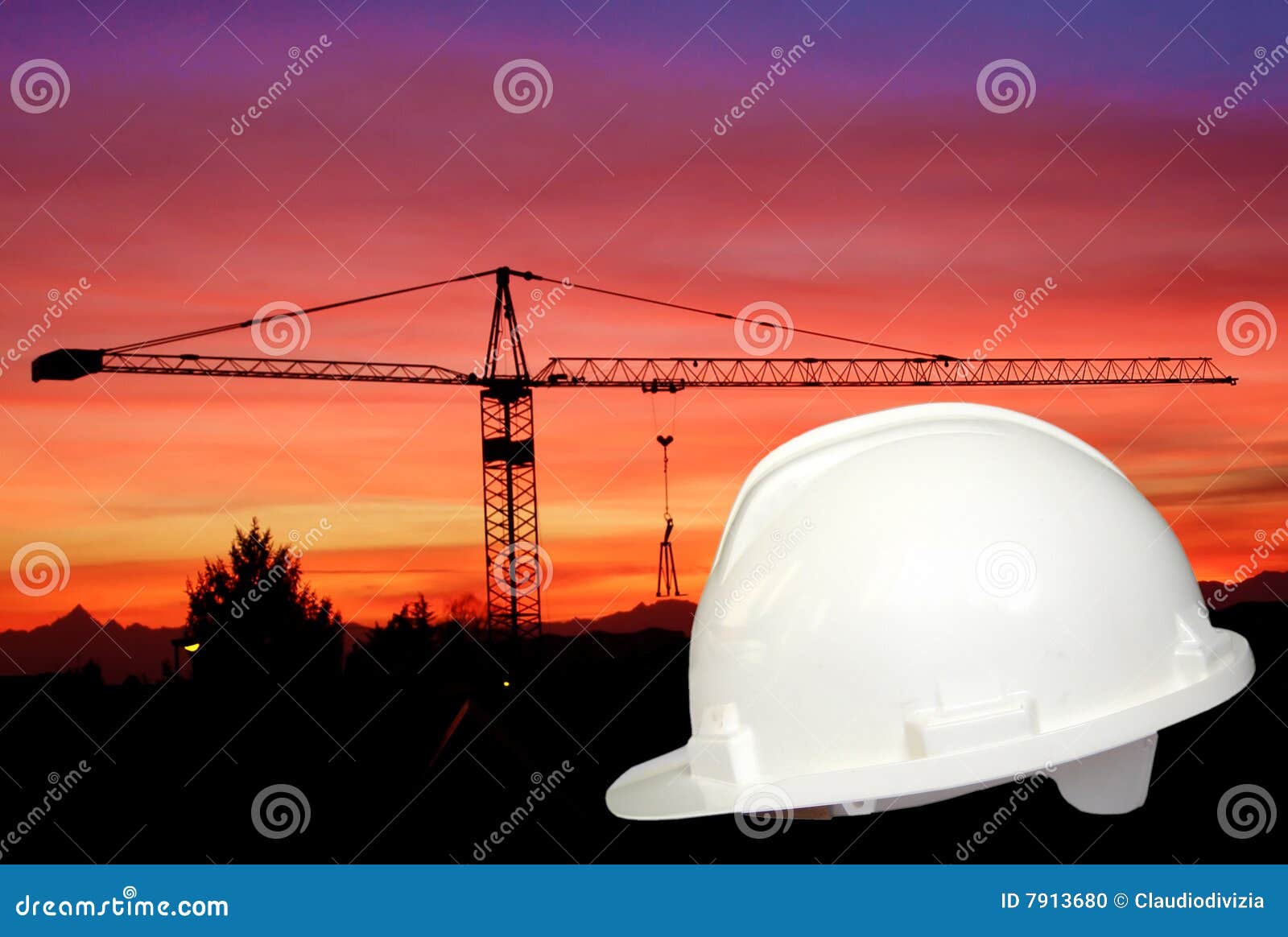 Casque de construction photo stock. Image du casque, construction - 7913680