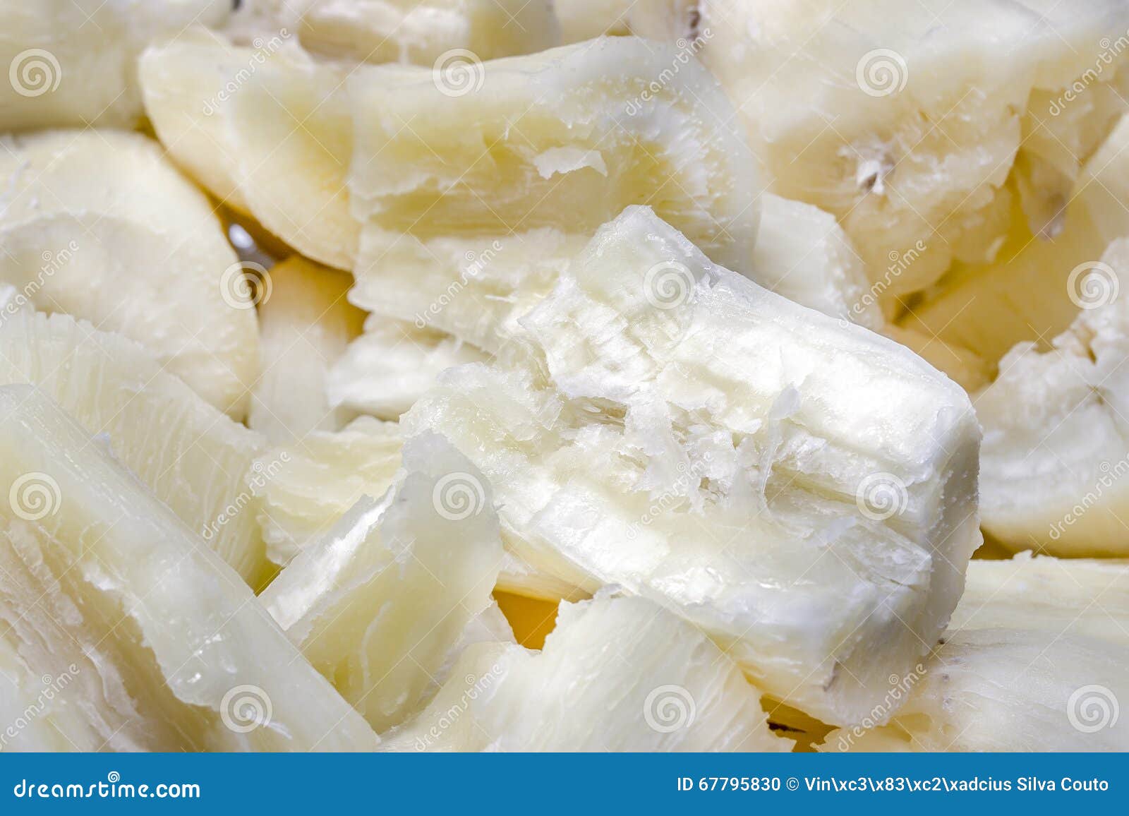 Cassava boiled stock photo. Image of macaxeira, cassava - 67795830