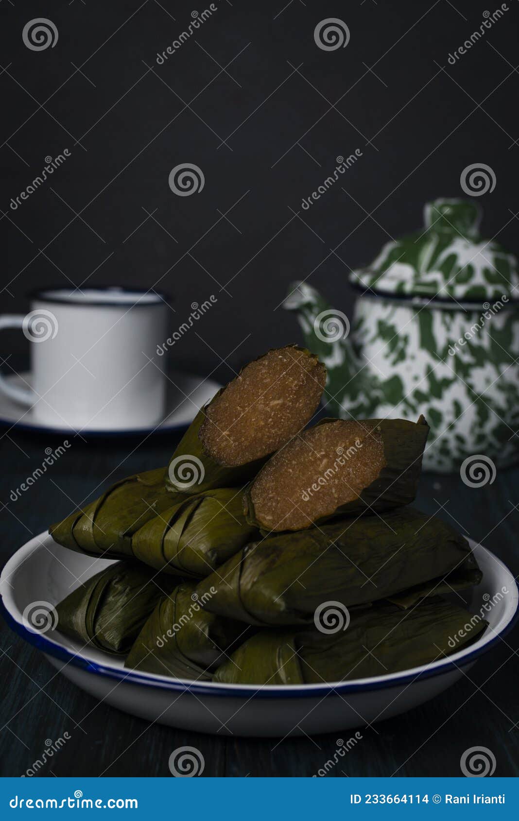 Cassava Cake, Known As Katimus in West Java, Indonesia Stock Photo ...
