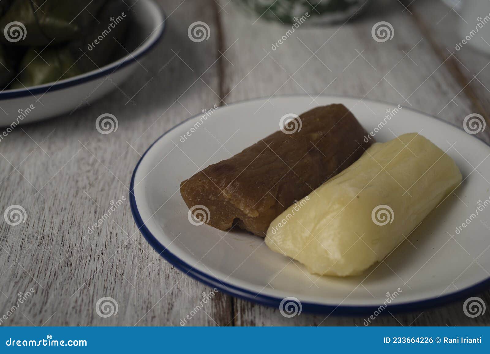 Cassava Cake, Known As Katimus in West Java, Indonesia Stock Photo ...