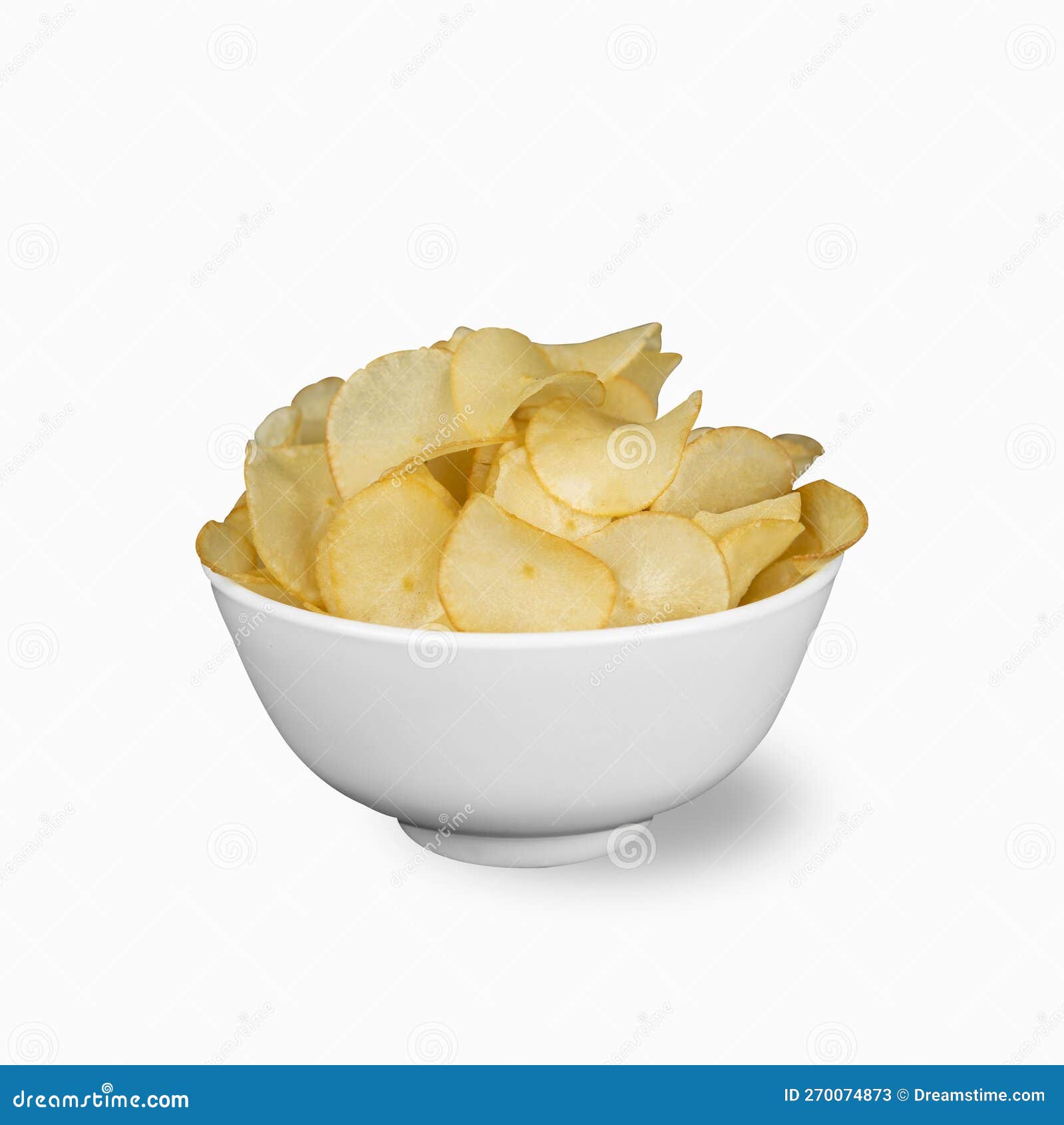 Cassava chips stock image. Image of deep, fresh, buttercream - 270074873
