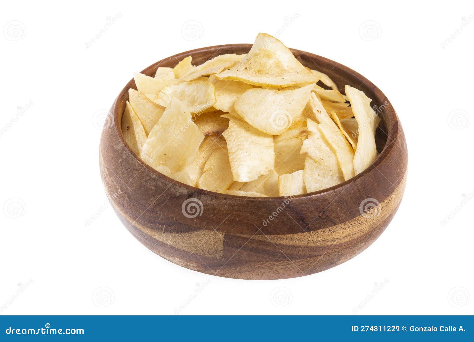 Cassava Manioc Esculenta Snacks Fried Yuca Flakes Stock Image - Image ...