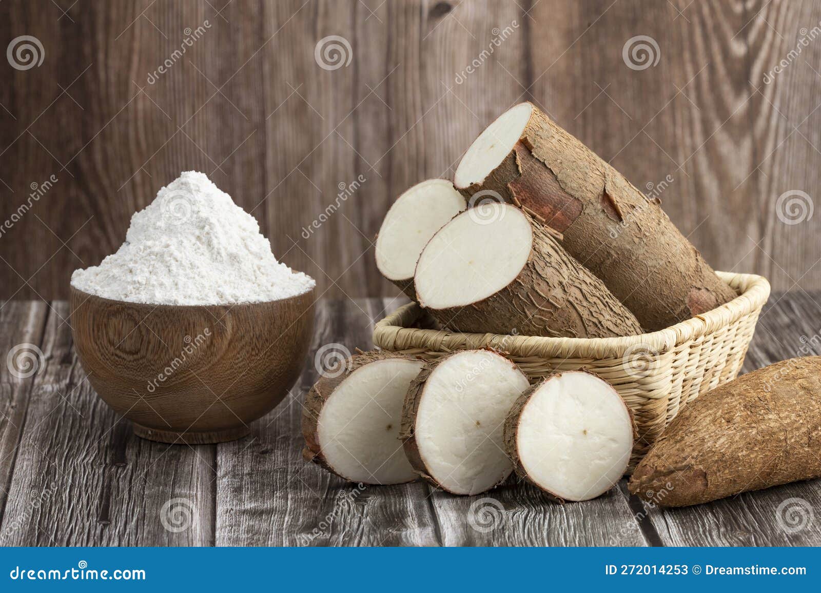 Cassava Organic Cassava Starch Raw - Manihot Esculenta Stock Image ...