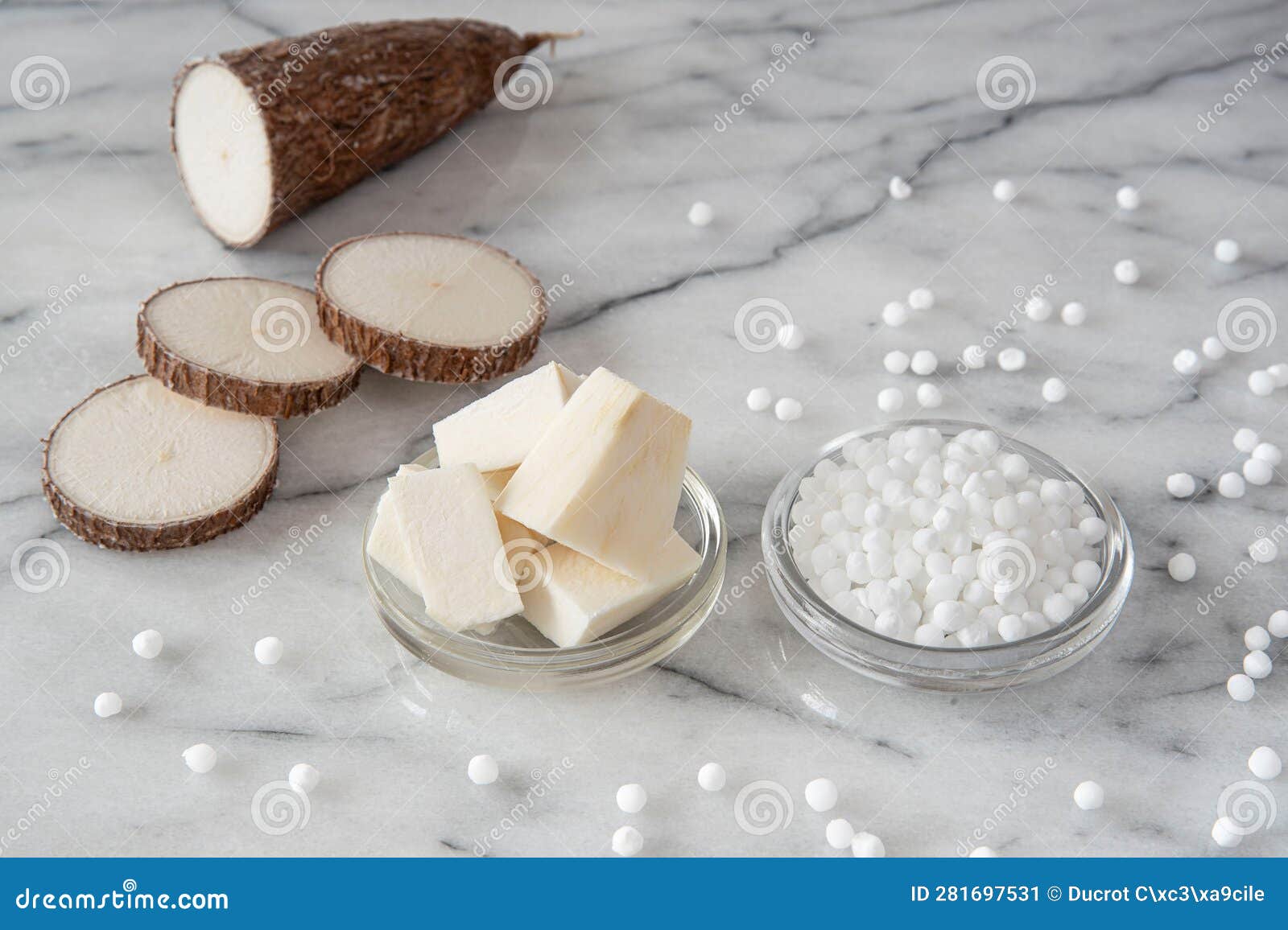Manioc and tapioca stock image. Image of agriculture - 281697531