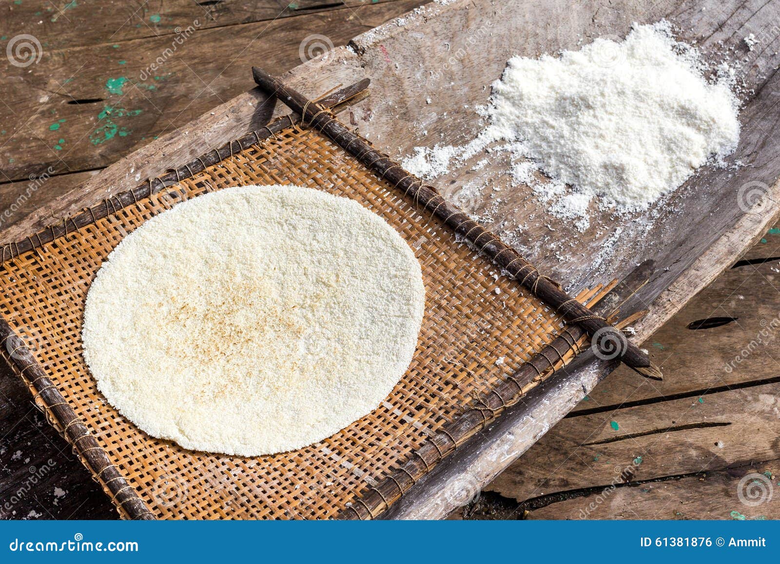 Cassava Tapioca Pie in Th Amazon Stock Photo - Image of gluten, healthy ...