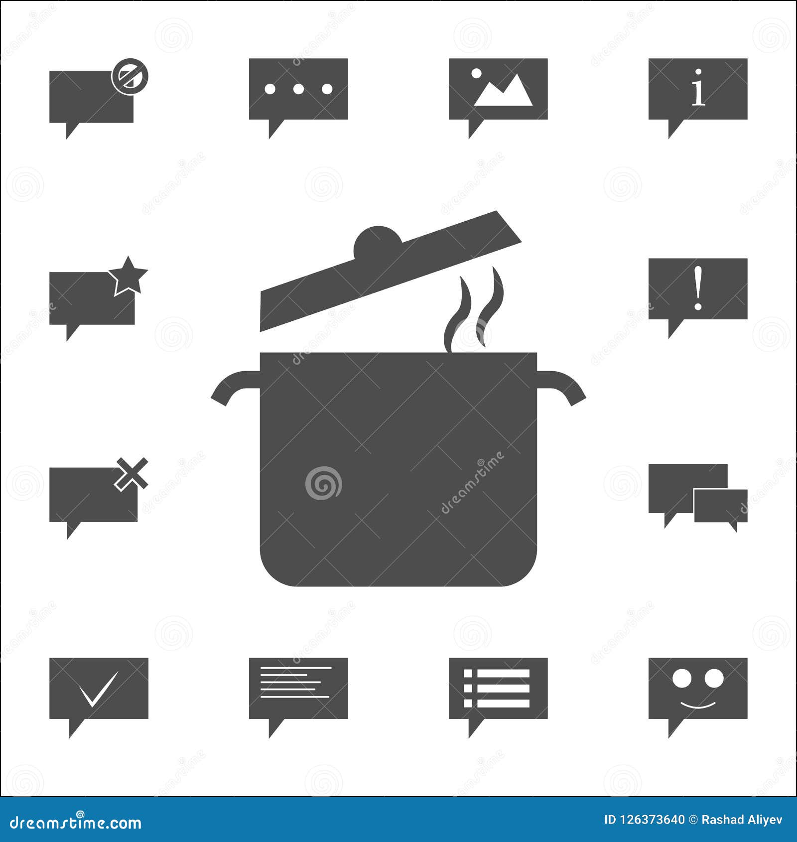Casserole Icon. Web Icons Universal Set for Web and Mobile Stock ...