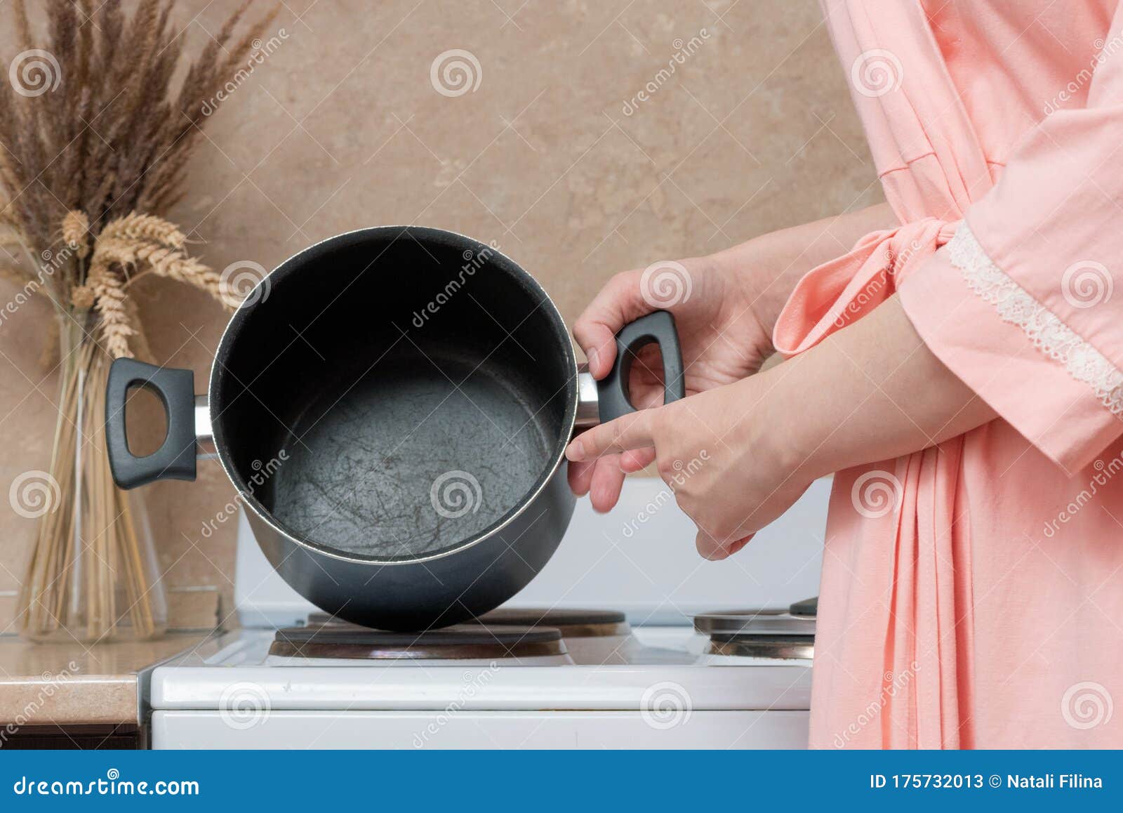 Casserole stock image. Image of counter, boiling, housewife - 175732013