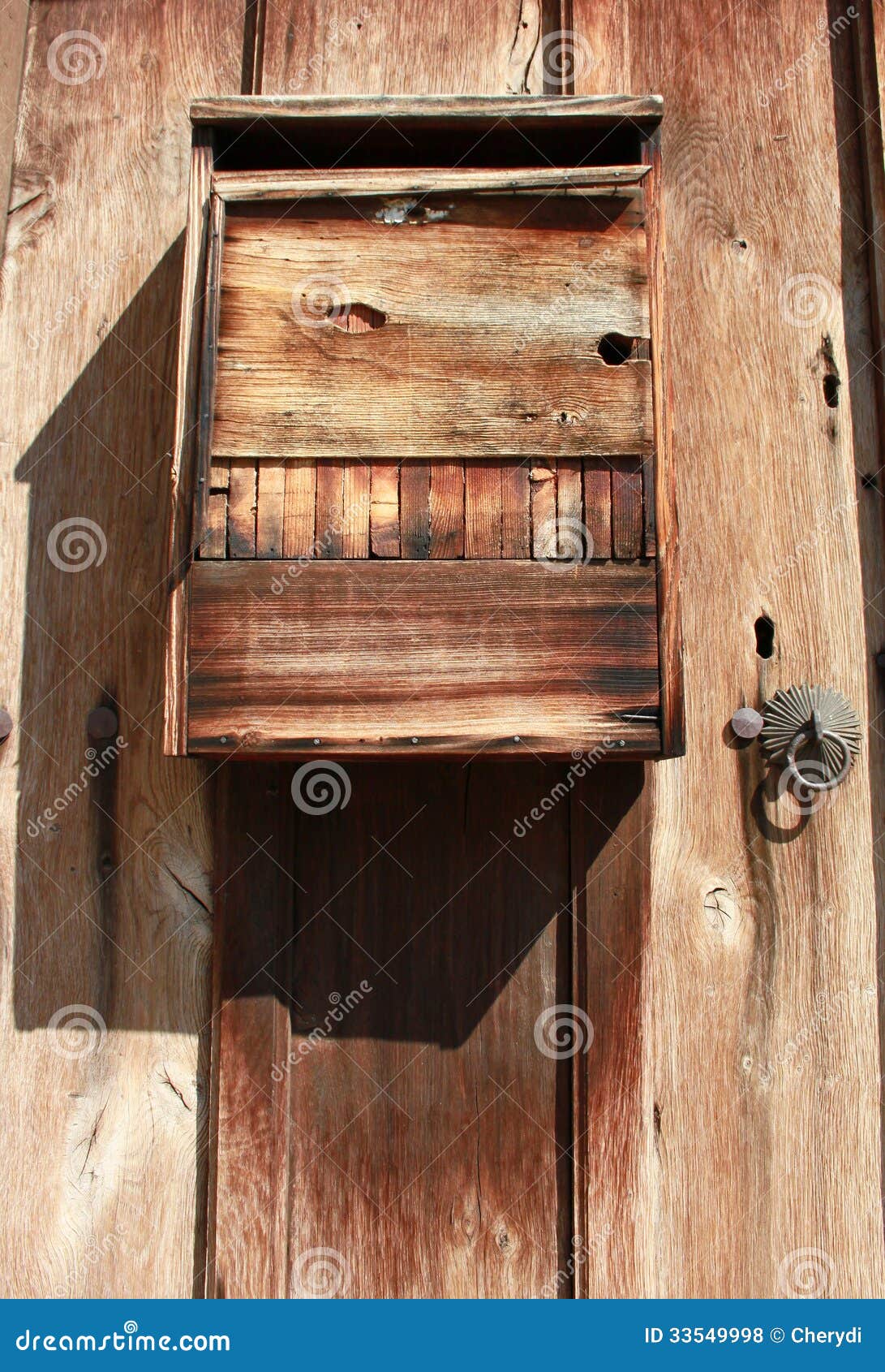 Cassetta Della Posta Di Legno Fotografia Stock - Immagine di casella ...