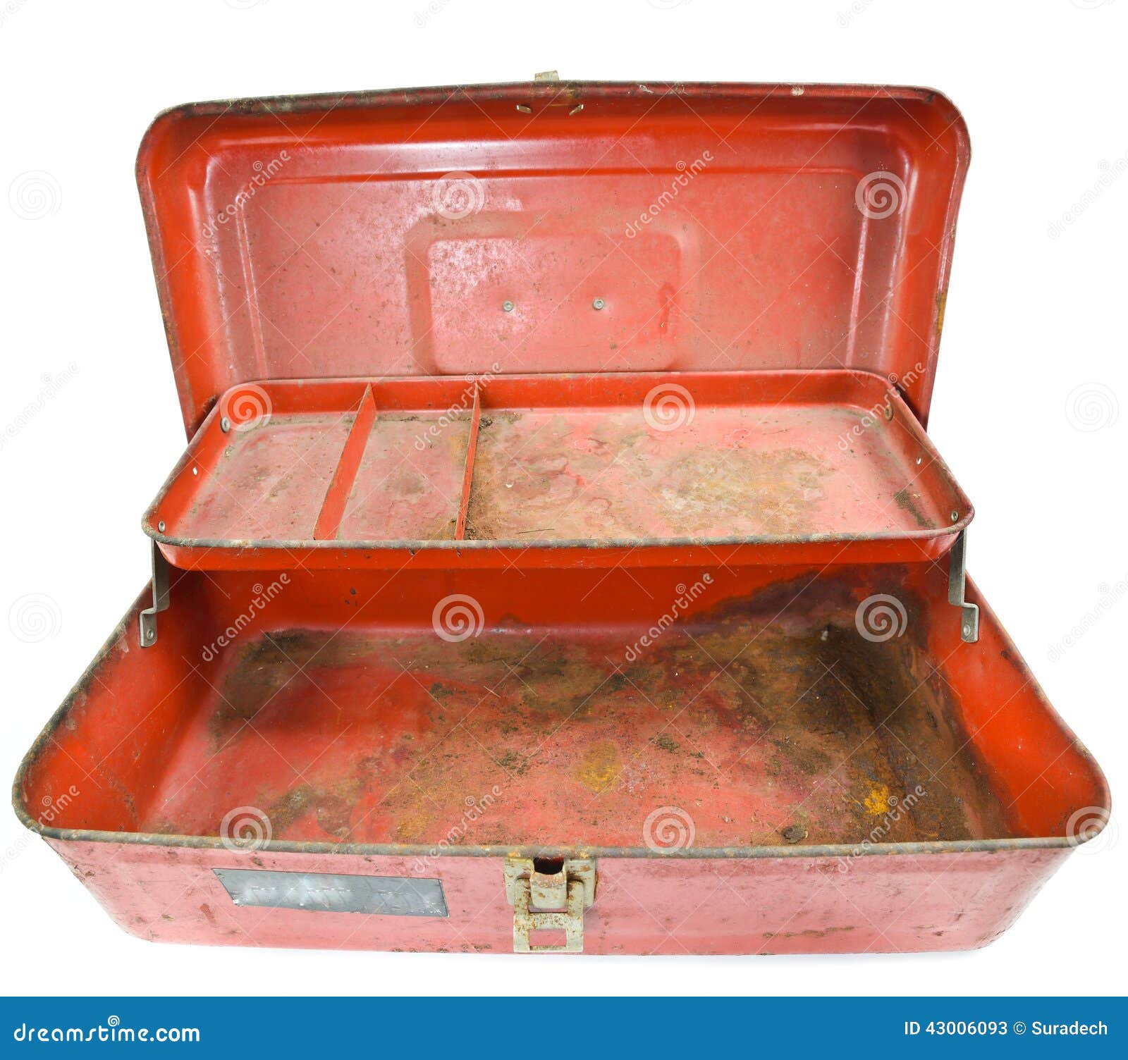 Cassetta Portautensili Del Metallo Immagine Stock - Immagine di aperto ...