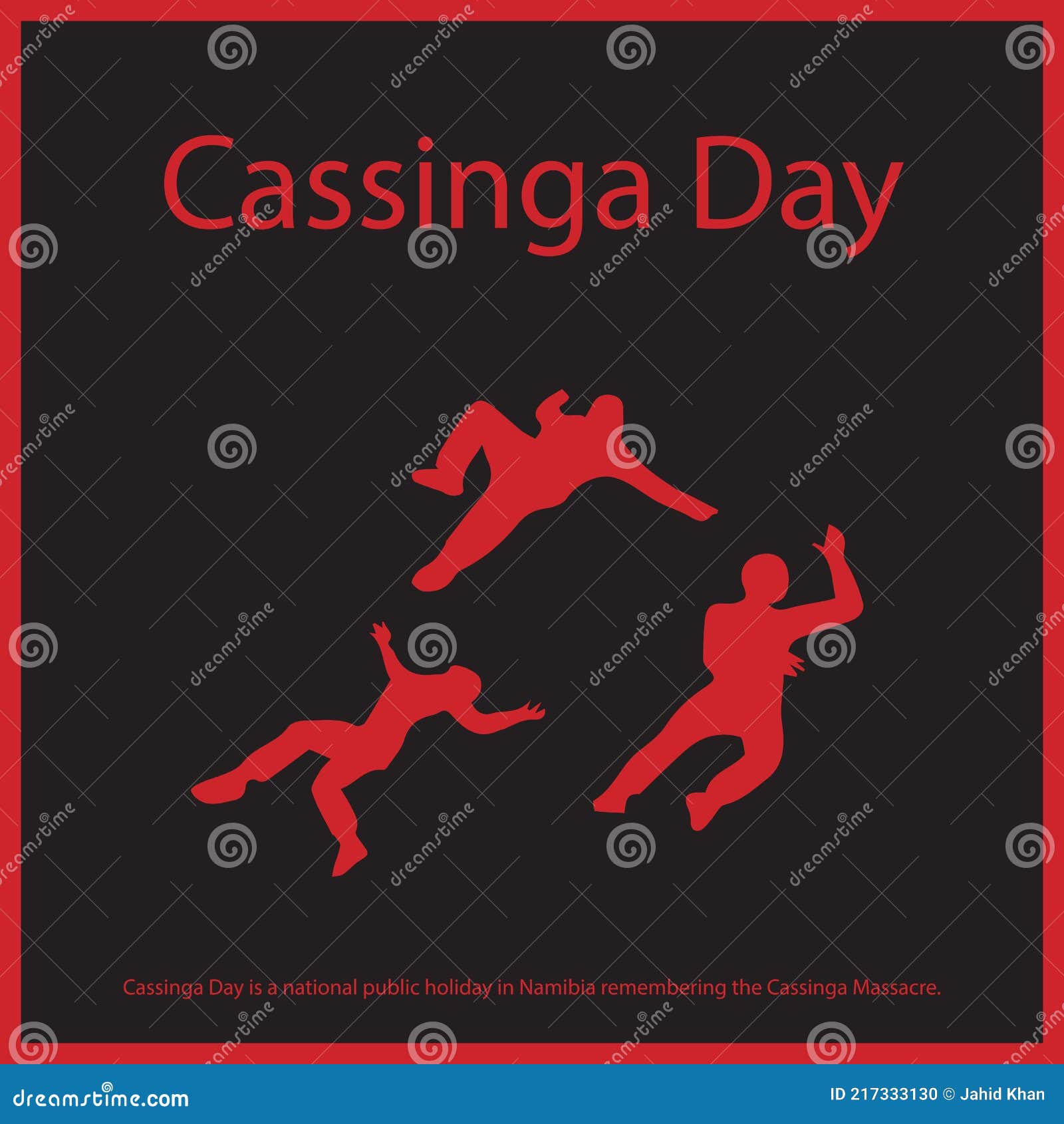 Cassinga Day. stock vector. Illustration of flag, business - 217333130