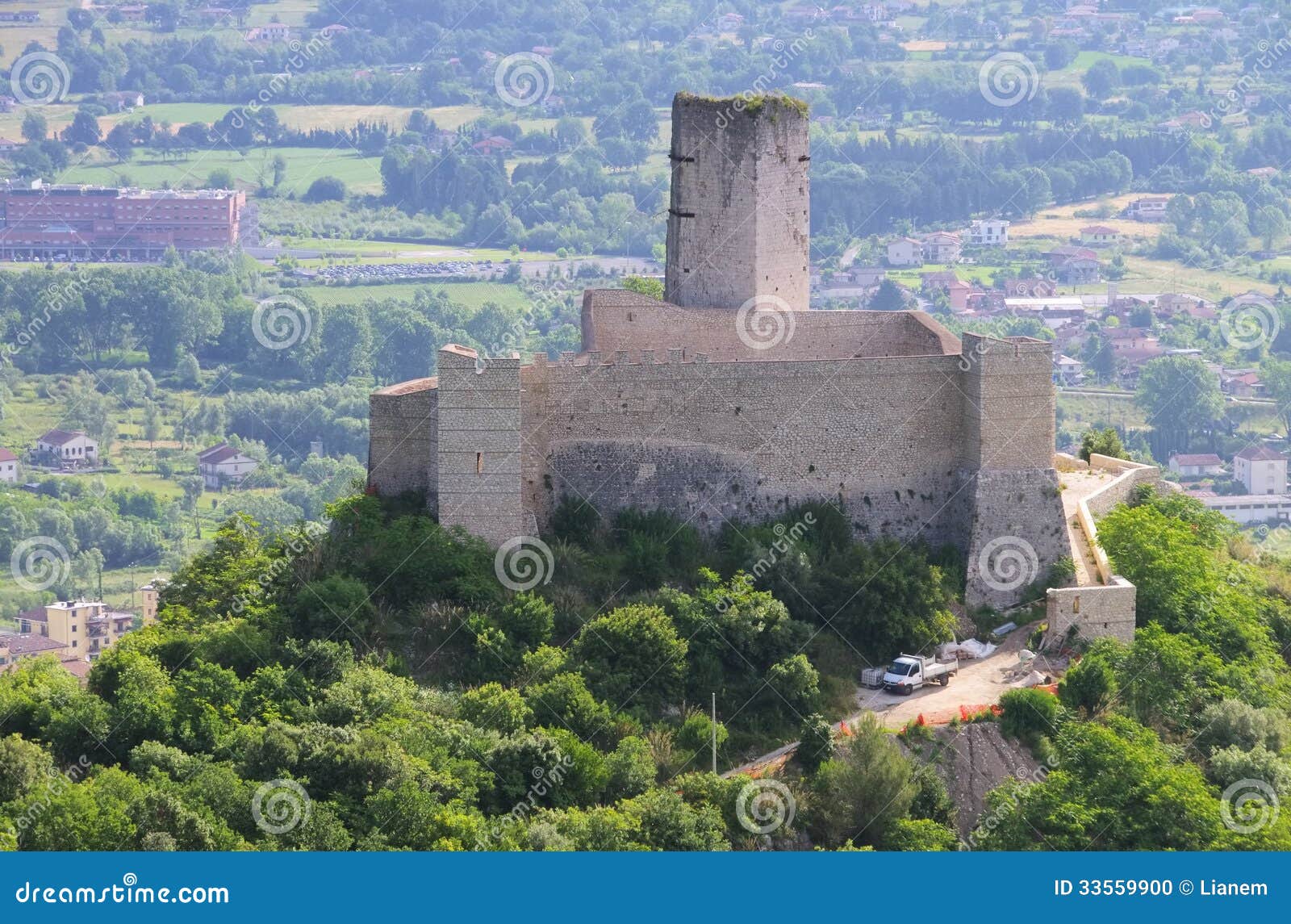 Cassino castle stock photo. Image of castle, fortress - 33559900