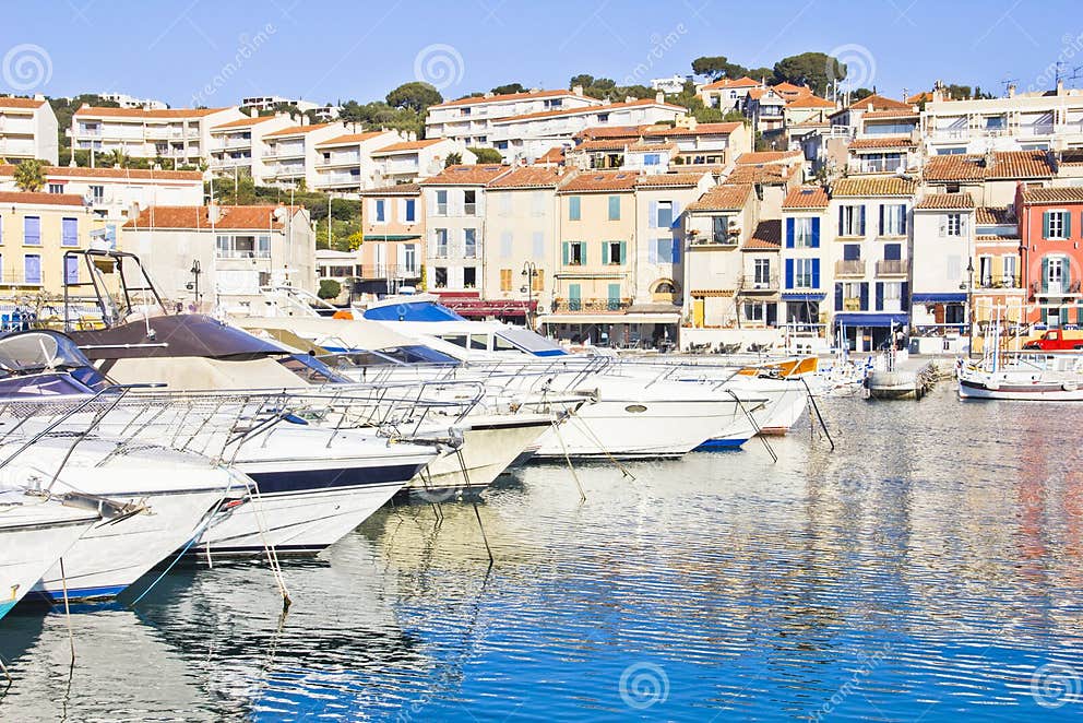 Cassis, France stock photo. Image of postcard, ocean - 25404100