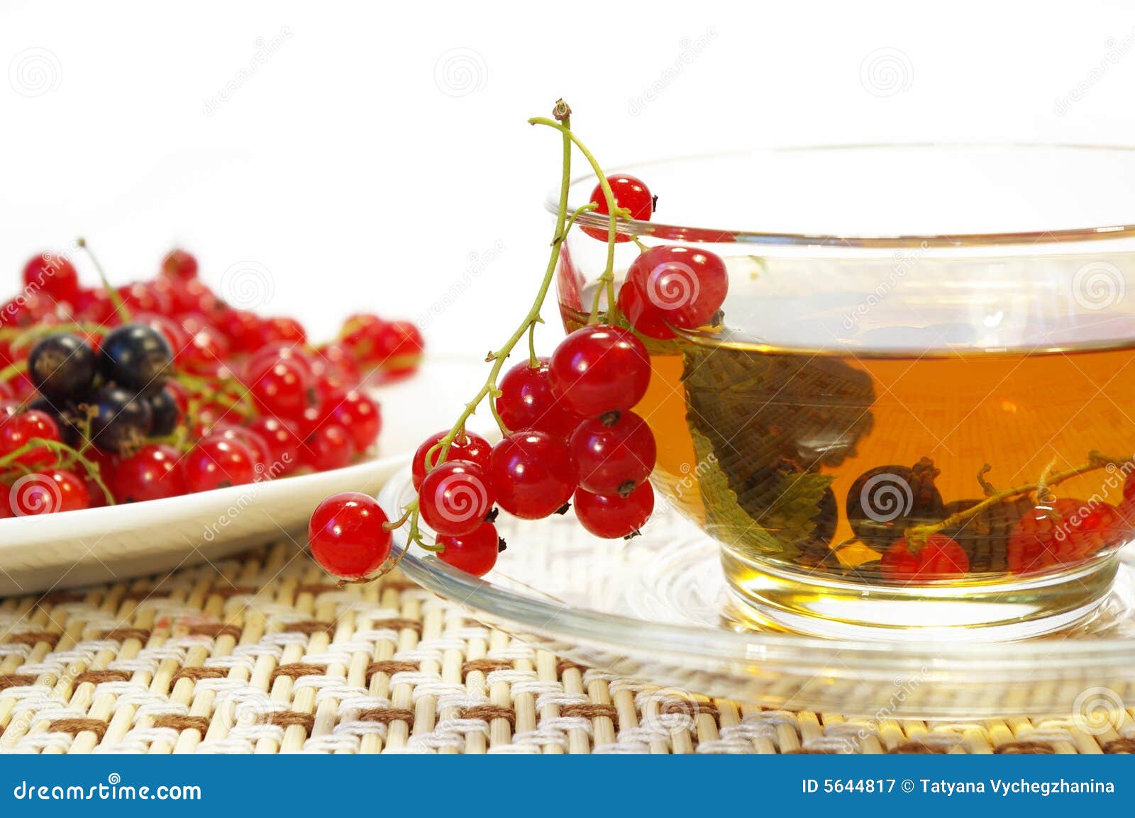 Cassis rouge et image stock. Image du cuvette, collecte - 5644817