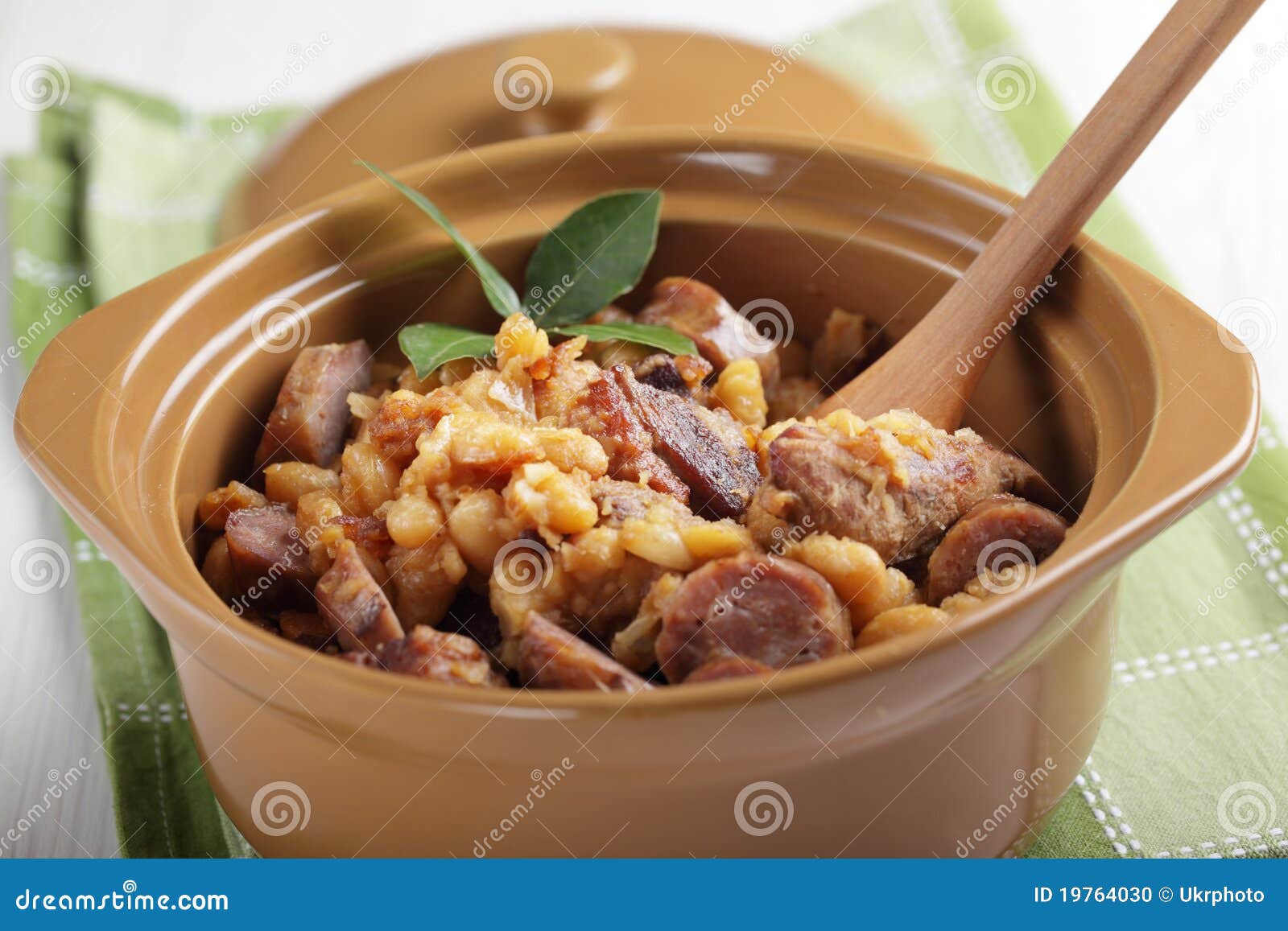 Cassoulet stock photo. Image of prepared, haricot, green - 19764030