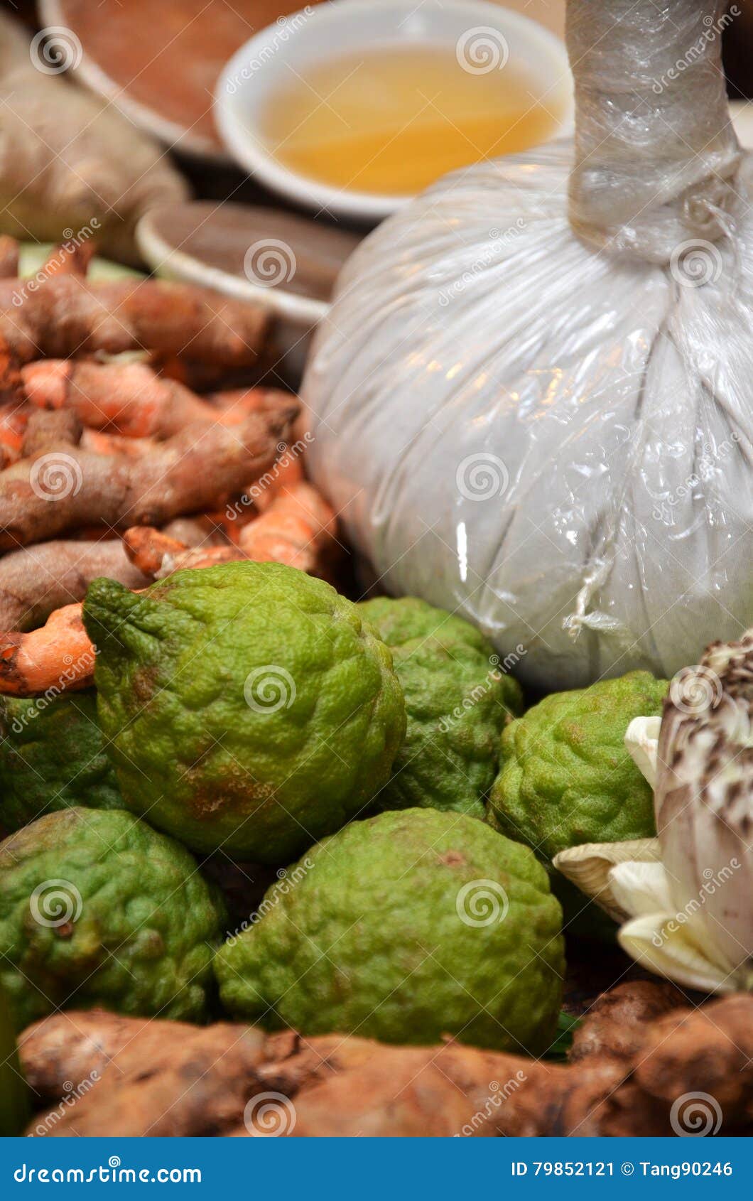 Cassumunar Ginger, Bengal Root, Oil and Herbal Stock Image - Image of ...