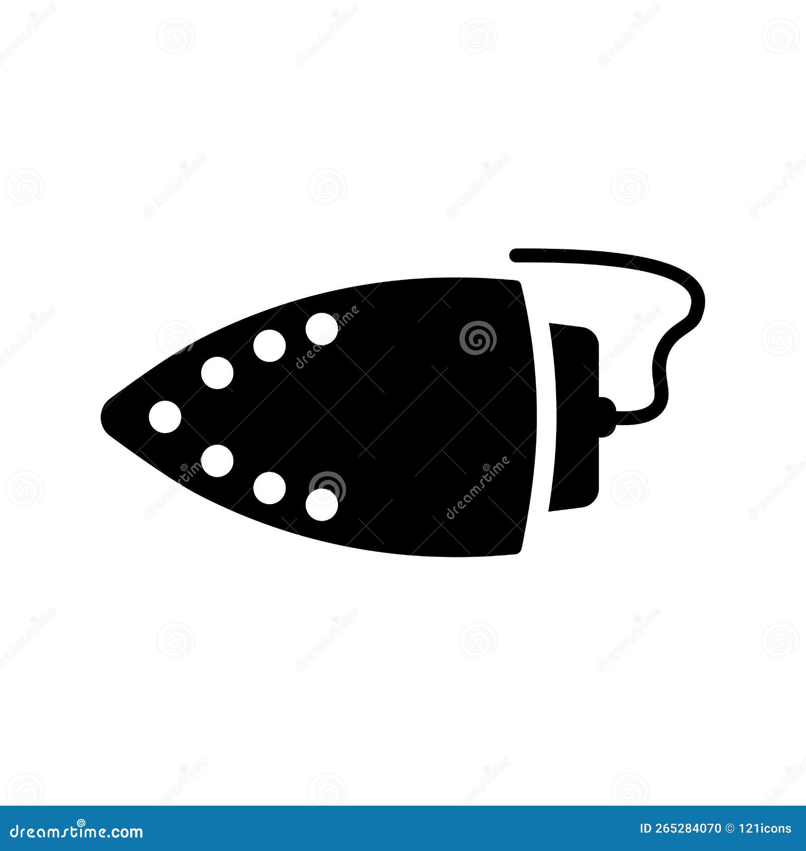 Cast, Castiron, Iron Icon. Black Vector Graphics Stock Vector ...