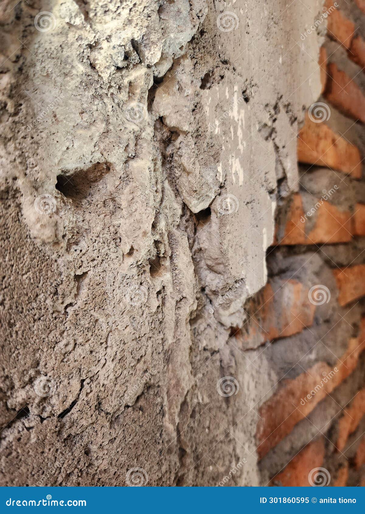 Cast concrete columns stock image. Image of cast, wall - 301860595