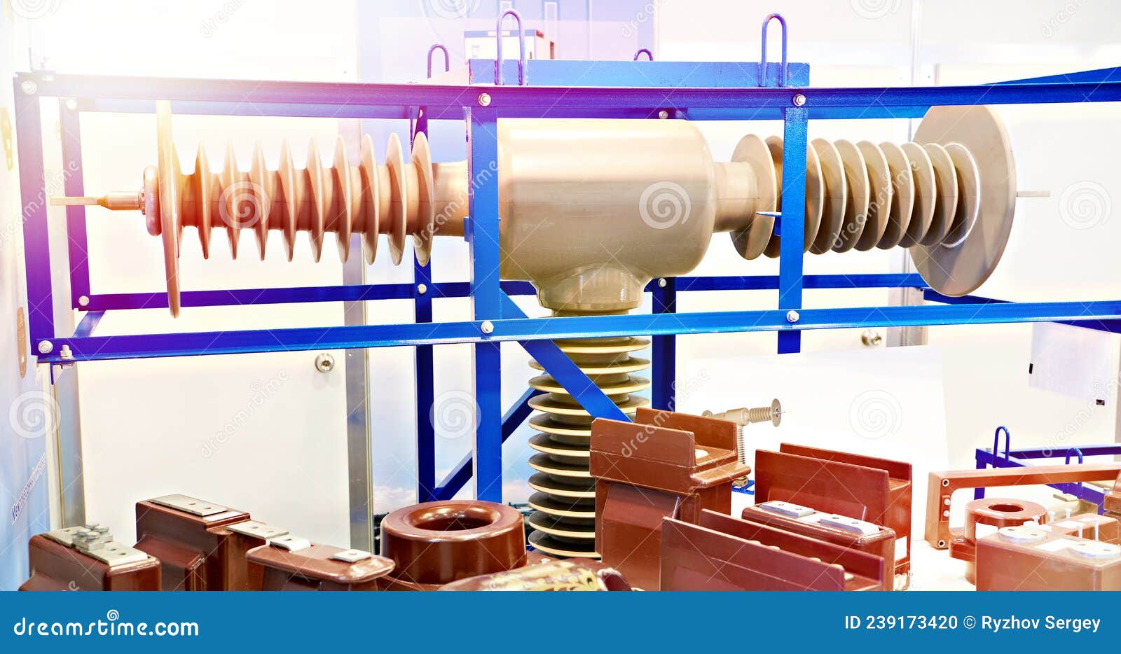 Cast current transformer stock photo. Image of energy - 239173420