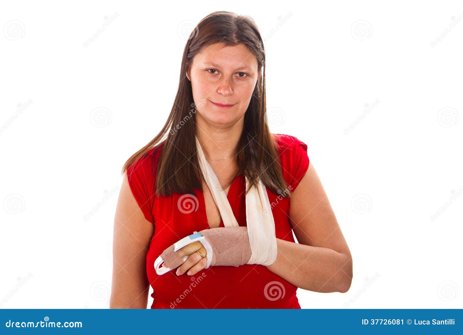 Cast on finger stock image. Image of woman, bone, health - 37726081
