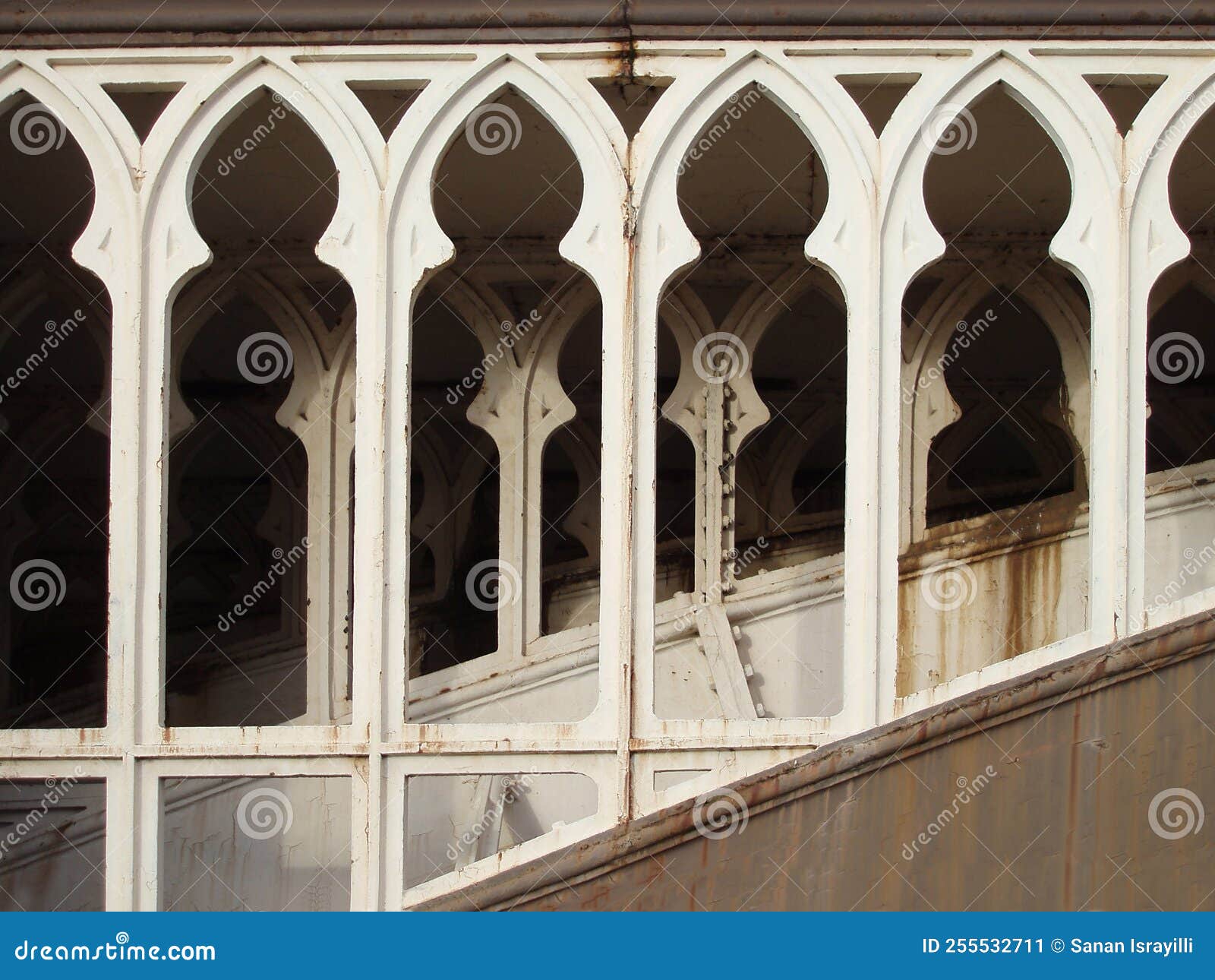 Cast Iron Architectural Details Stock Image - Image of synagogue, cast ...