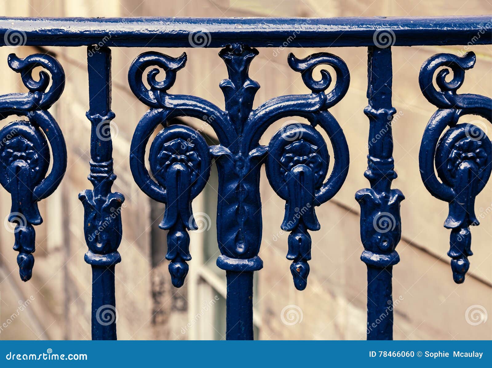 Cast iron fence stock photo. Image of decoration, iron - 78466060