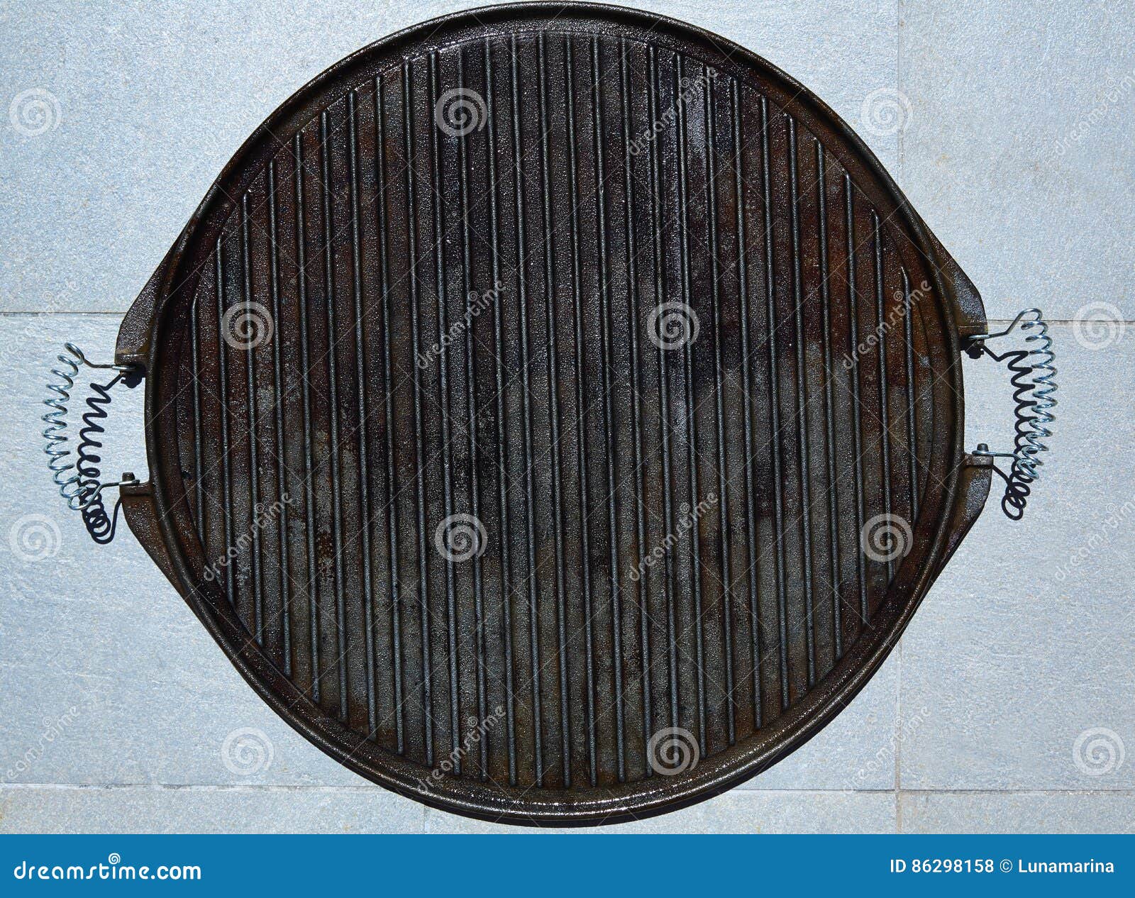 Cast Iron Grill Black Steel Texture Stock Photo - Image of dinner, iron ...