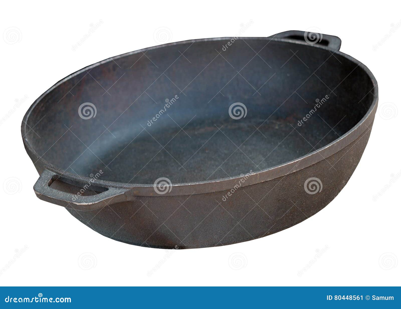 Cast iron pan with a lid stock image. Image of circle - 80448561