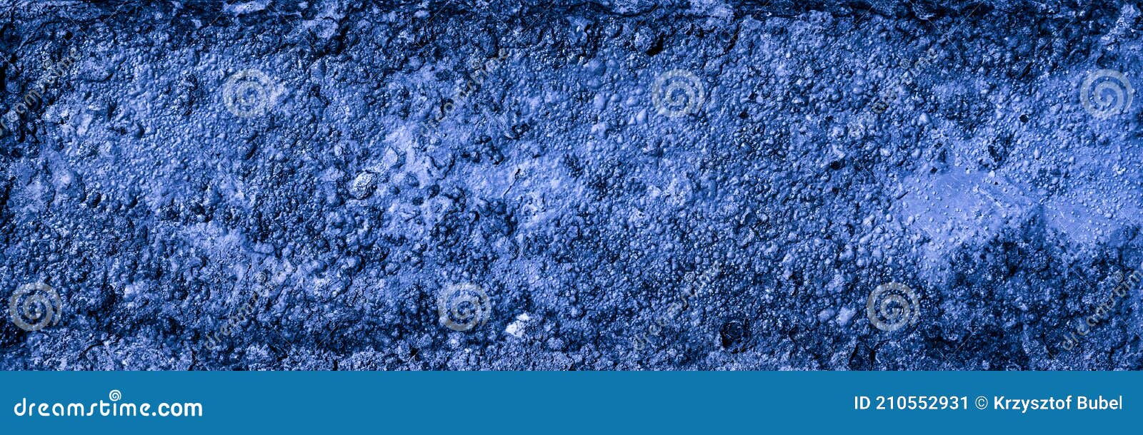 Cast Steel Sheet with Rust Painted Blue Stock Image - Image of material ...