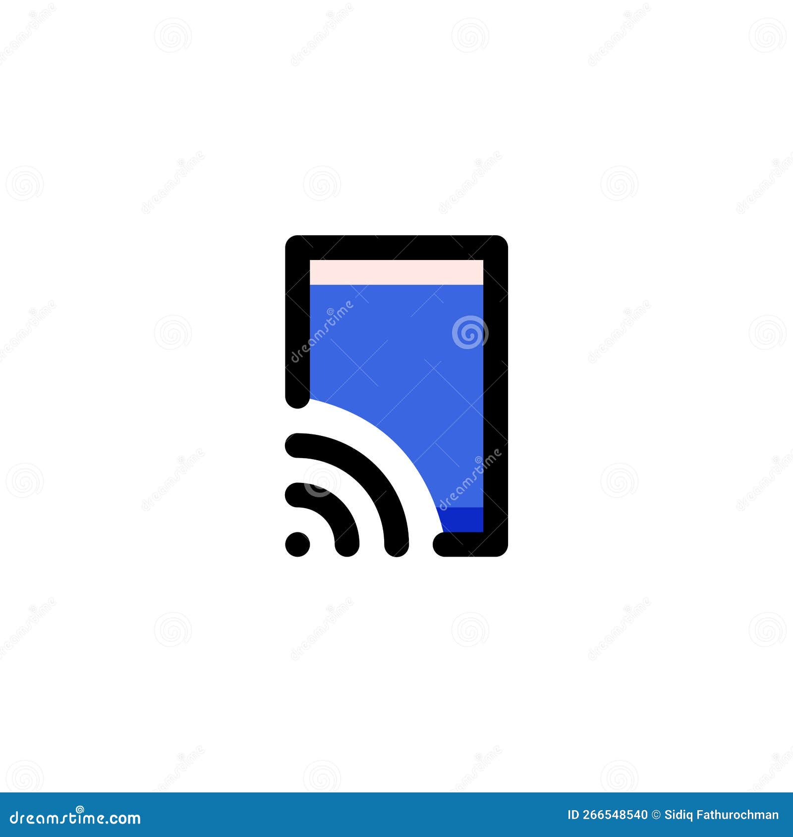 Cast Icon stock vector. Illustration of record, signal - 266548540