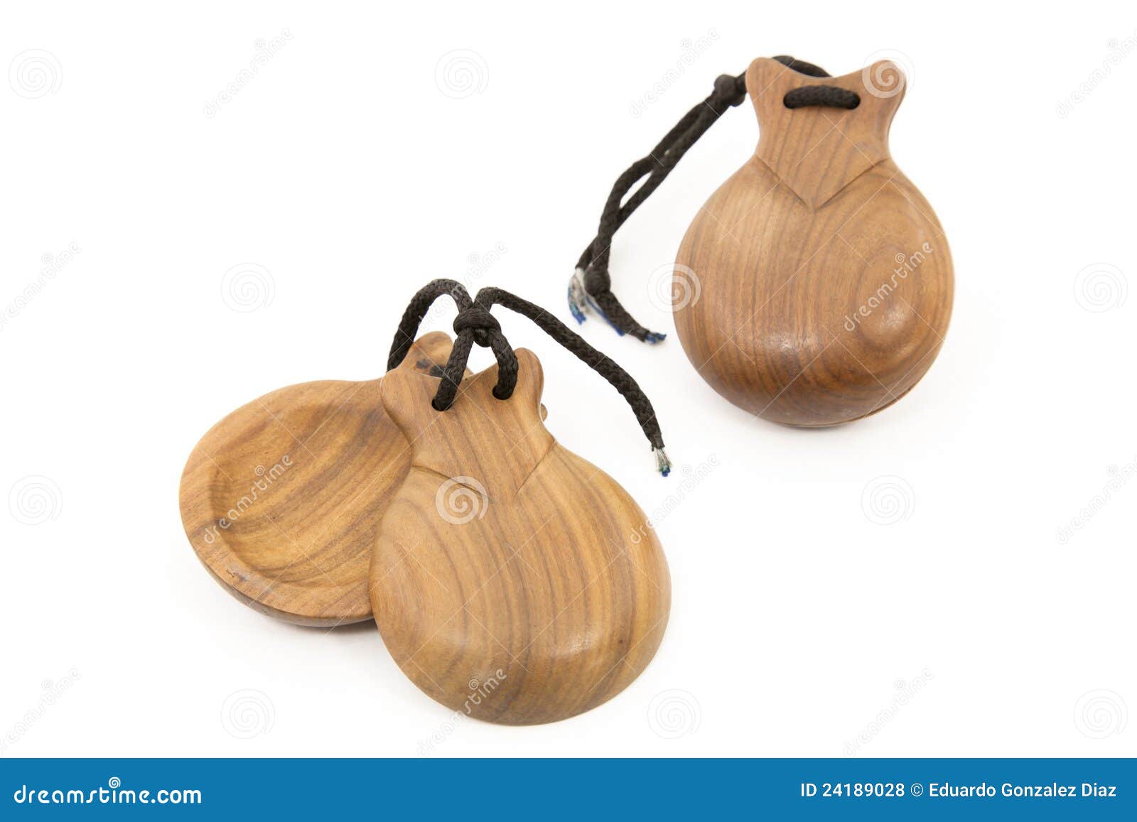 Castañuelas foto de archivo. Imagen de fondo, danza, instrumento - 24189028