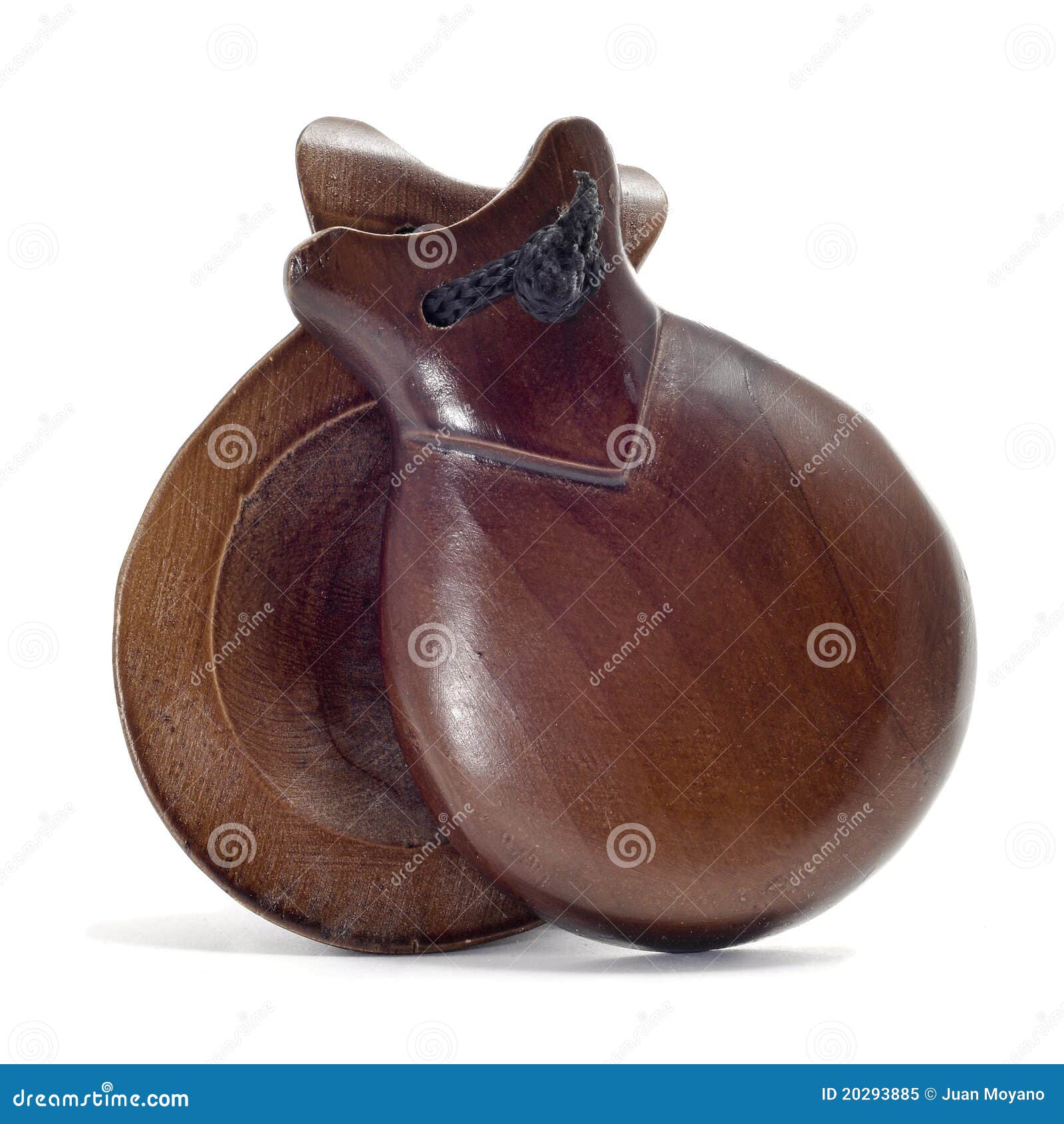 Castagnettes image stock. Image du folklore, coques, instrument - 20293885