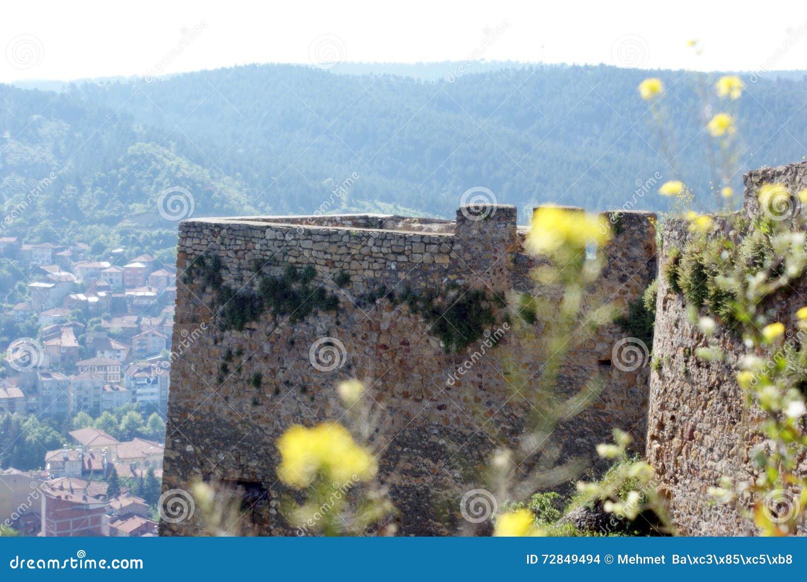 Kastamonu Castle stock photo. Image of defense, republic - 72849494