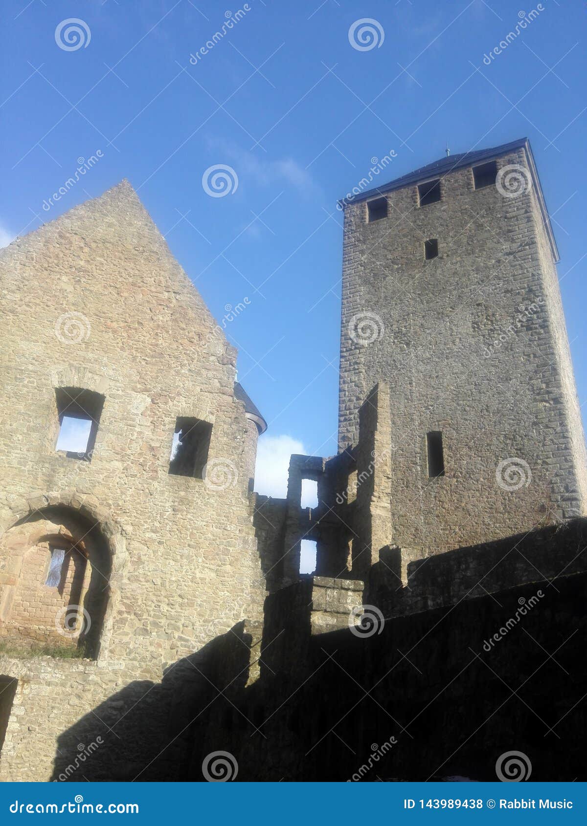 Caste in germany europe stock photo. Image of medieval - 143989438