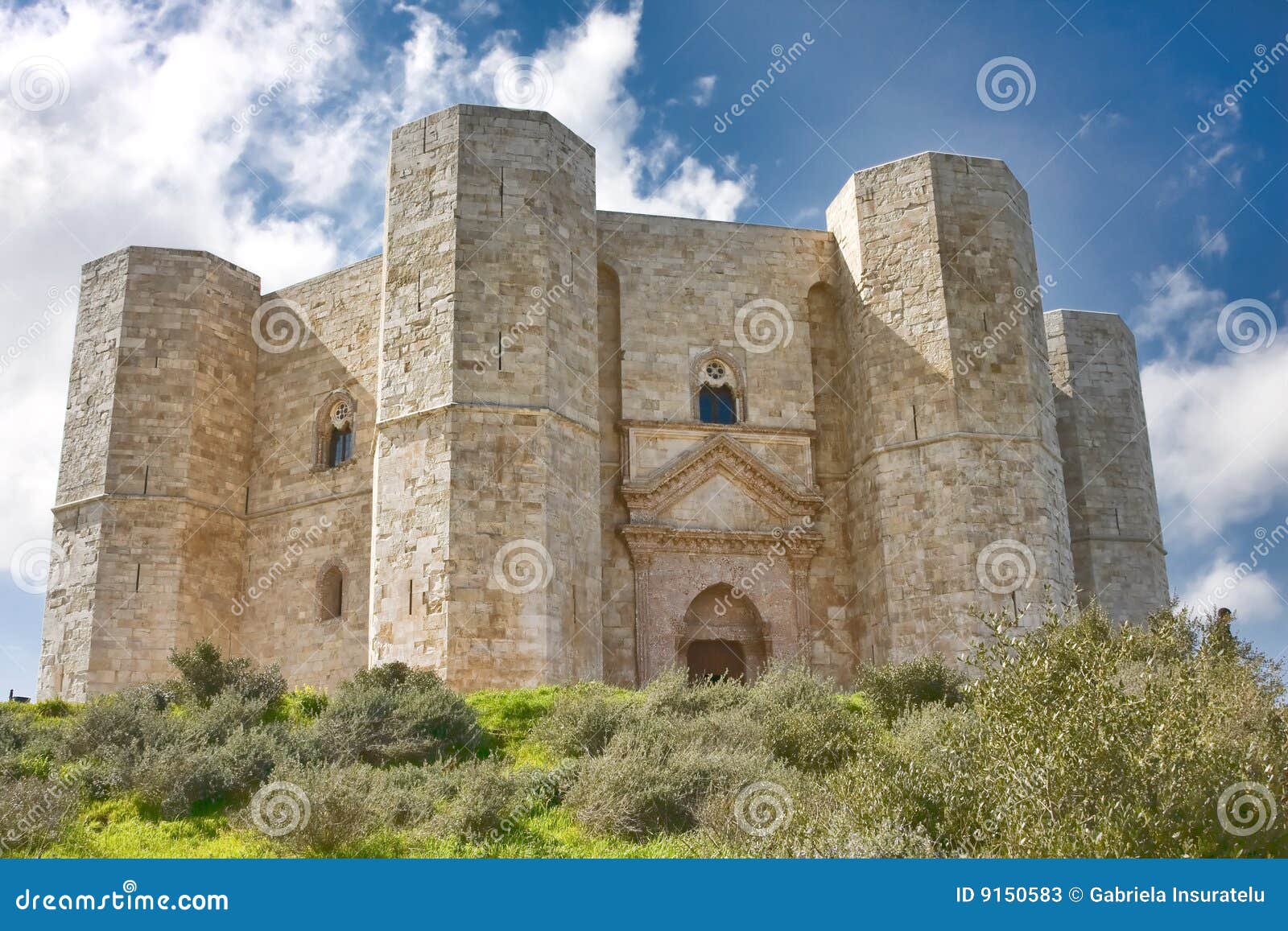 Castel del Monte stock image. Image of ancient, landmark - 9150583