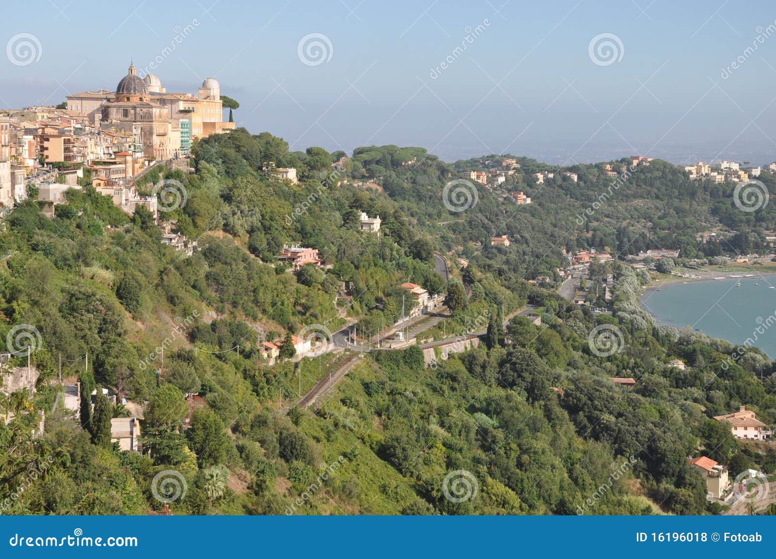 Castel Gandolfo stock photo. Image of castel, palace - 16196018