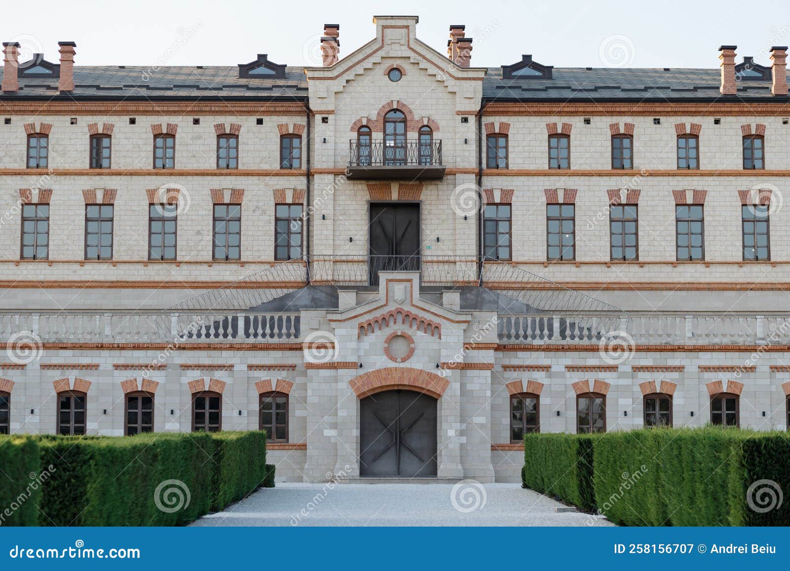 Castel MIMI Winery Resort, Moldova. Front View Stock Image - Image of ...