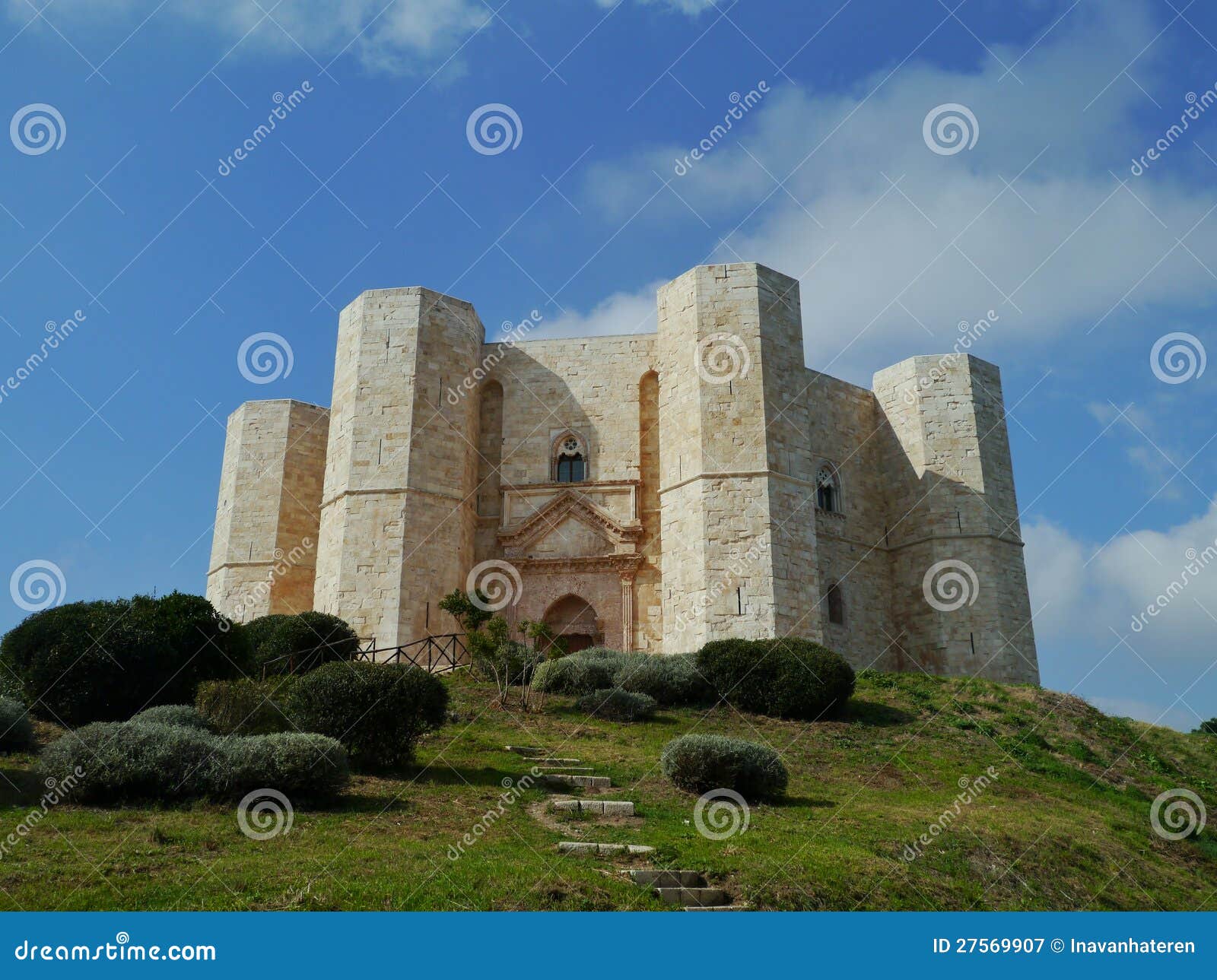 The Castel monte in Italy stock image. Image of historic - 27569907