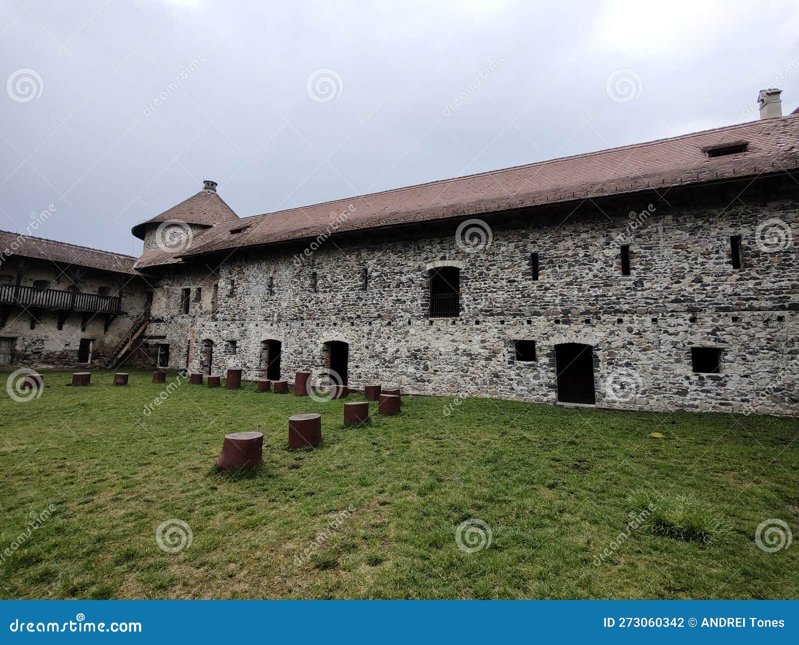 Castel Romania stock photo. Image of romania, ruins - 273060342