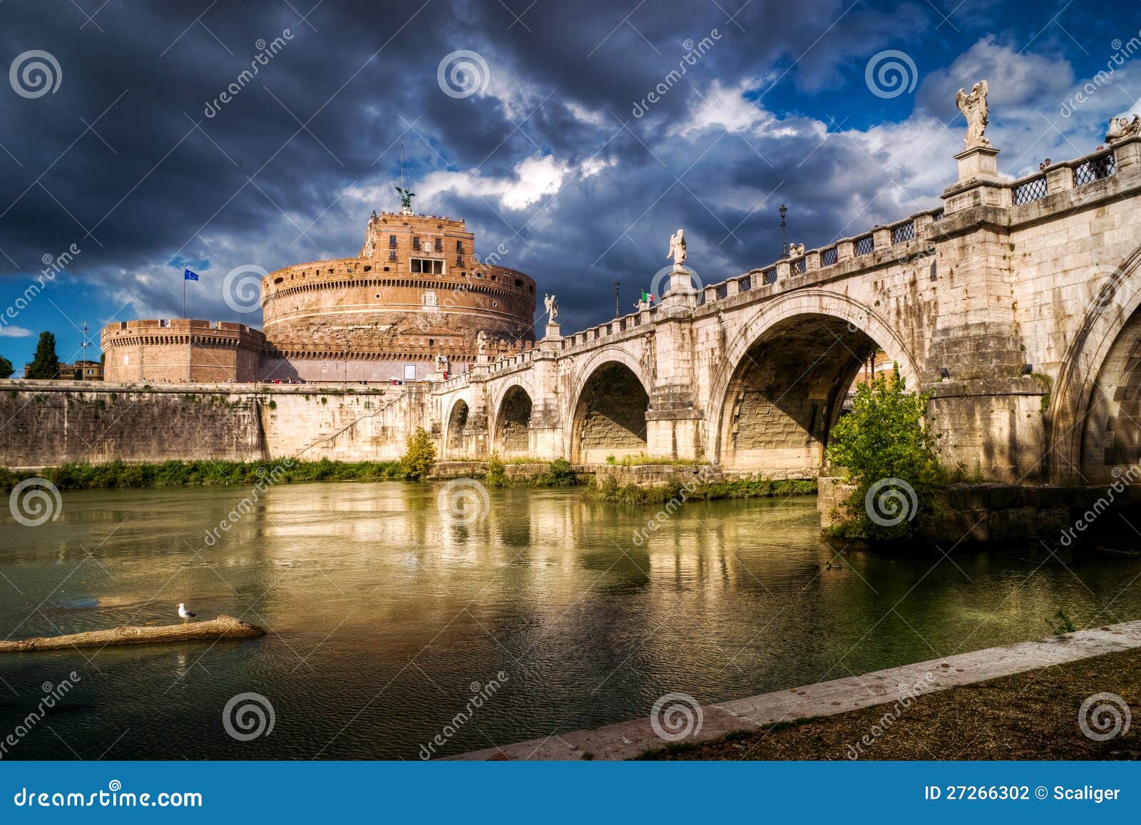 Castel Sant Angelo, Rome stock photo. Image of castel - 27266302
