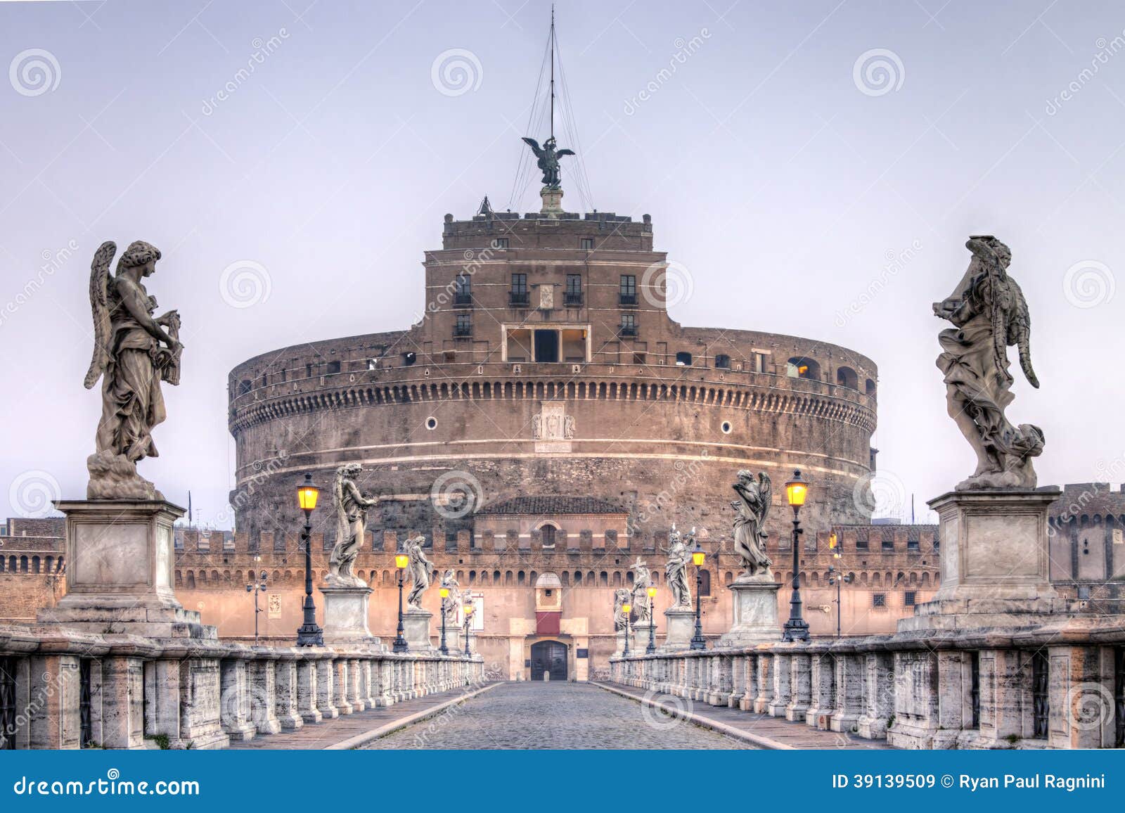 Castel St.Angelo in Rome stock image. Image of outdoor - 39139509