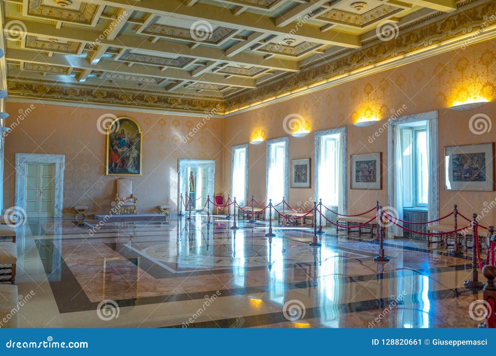 Castelgandolfo, El Palacio Papal Foto editorial - Imagen de europa ...