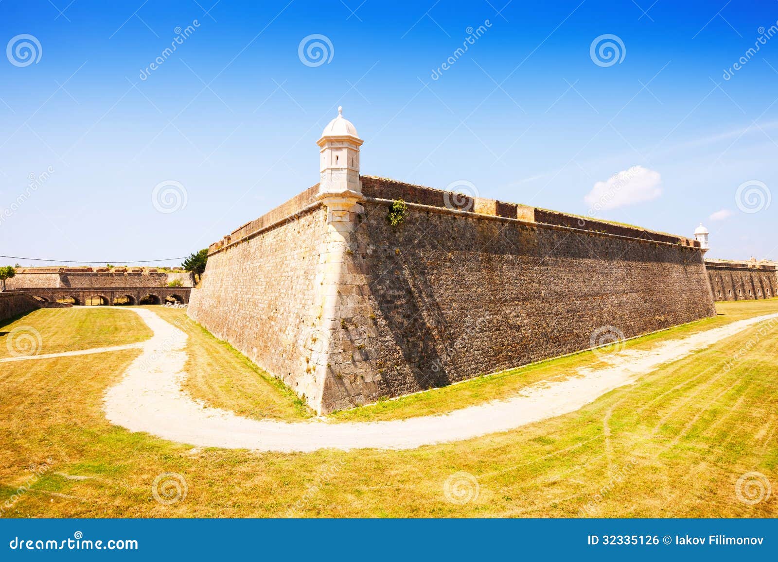 Castell De Sant Ferran. Figueres Stock Photo - Image of european ...