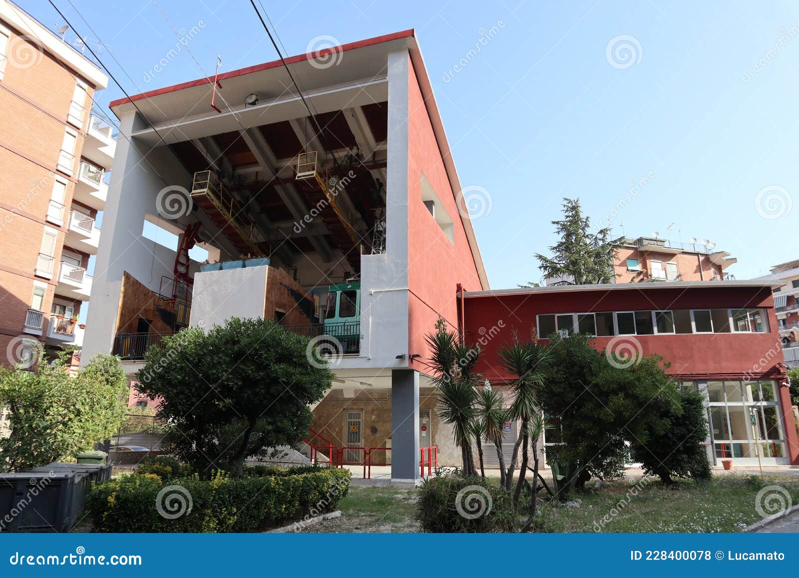 Castellammare Di Stabia - Stazione Della Funivia Per Monte Faito ... Castellammare Di Stabia - Stazione Della Funivia Per Monte Faito ...