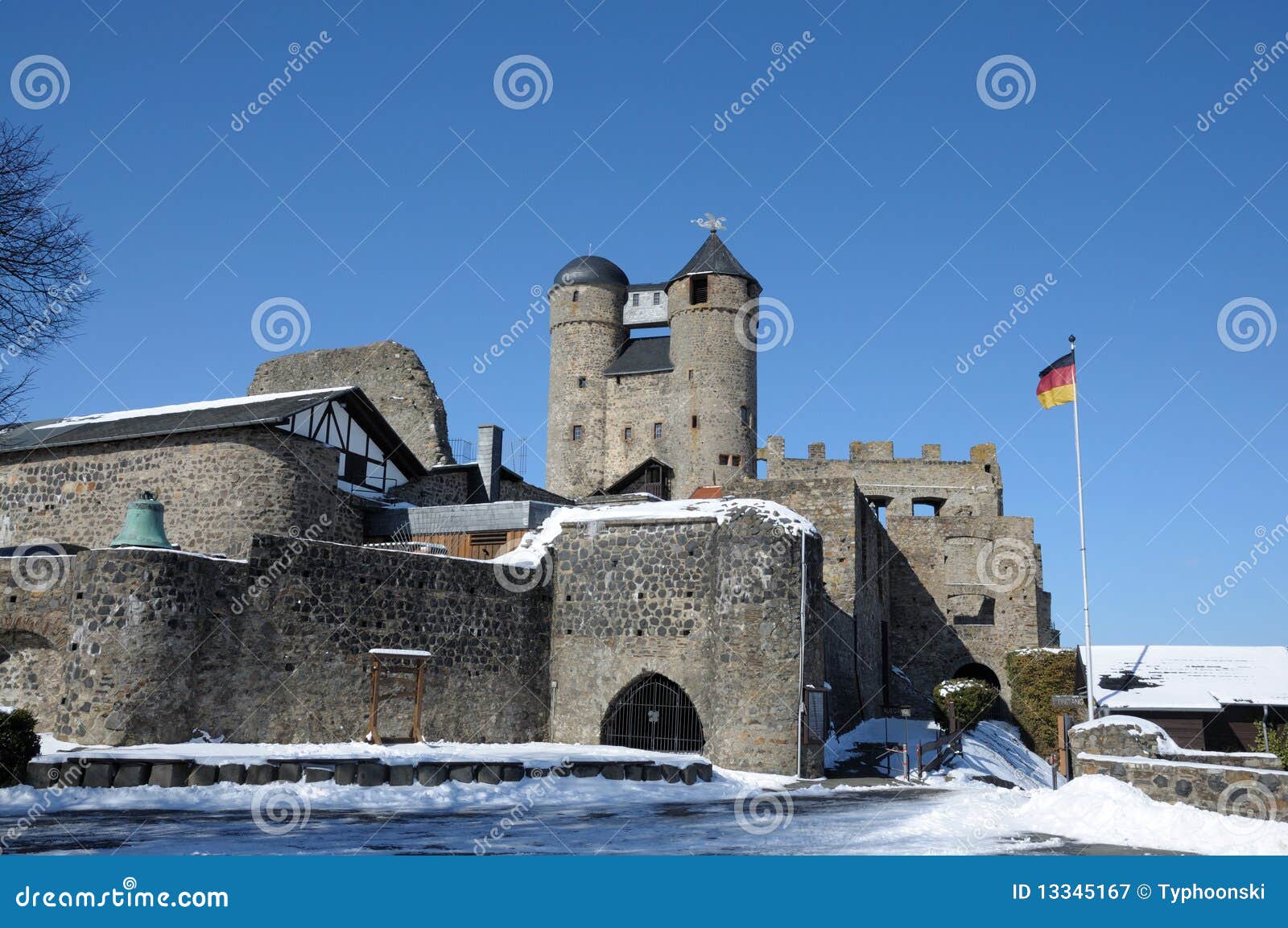 Castello Antico in Germania Immagine Stock - Immagine di tedesco ...