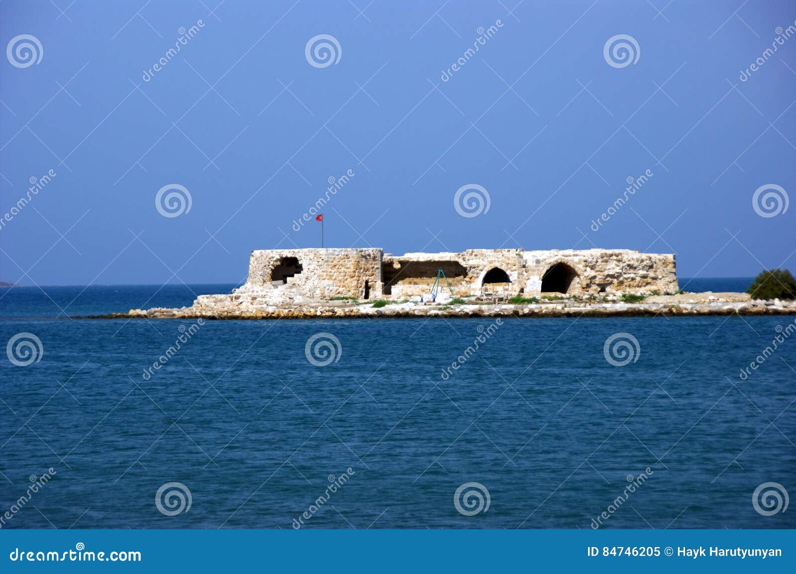 Castello dei crociati immagine stock. Immagine di contee - 84746205